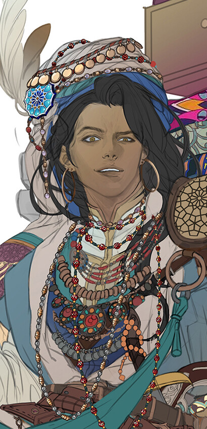 ArtStation - Arab merchant