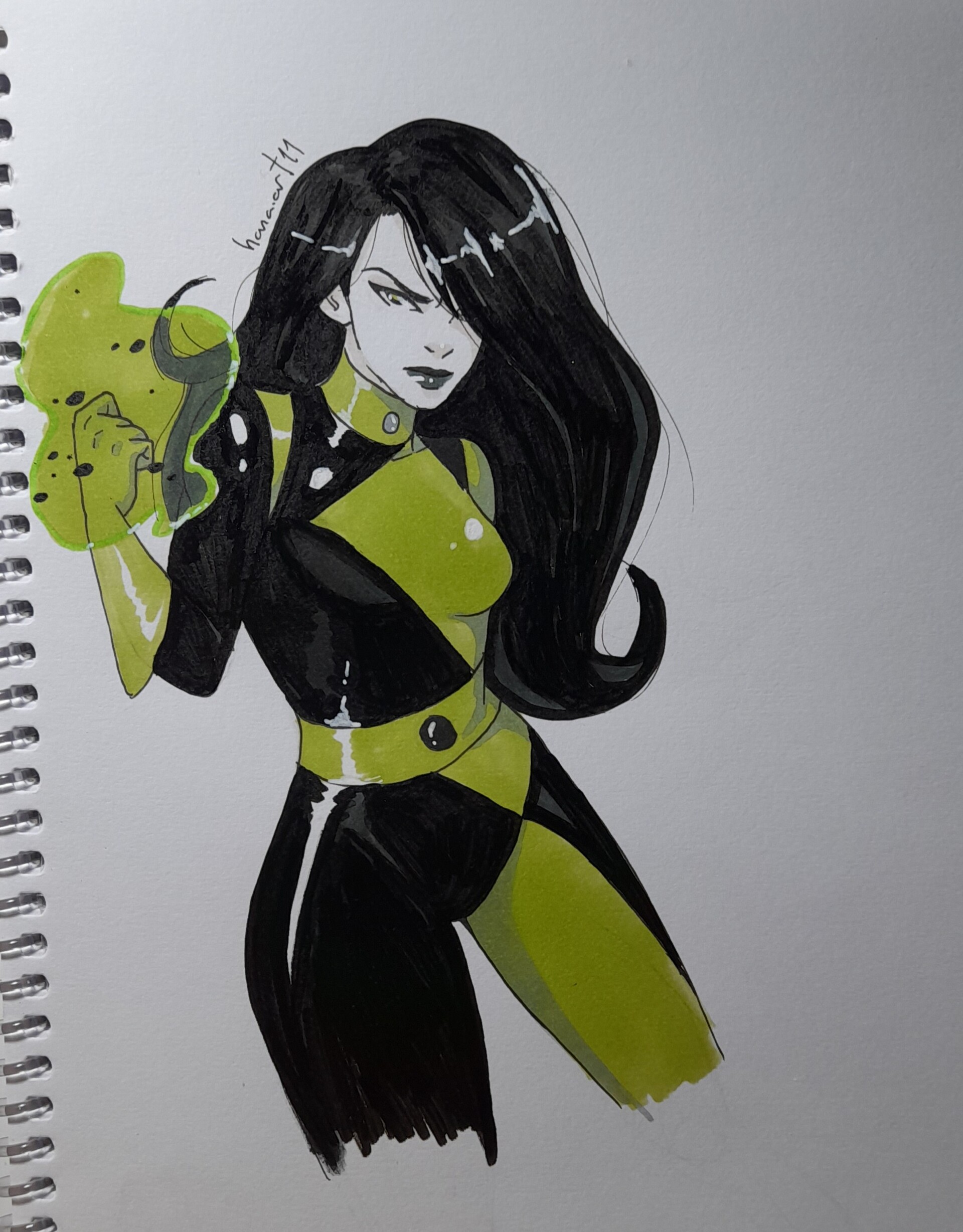 Artstation Kim Possible Shego