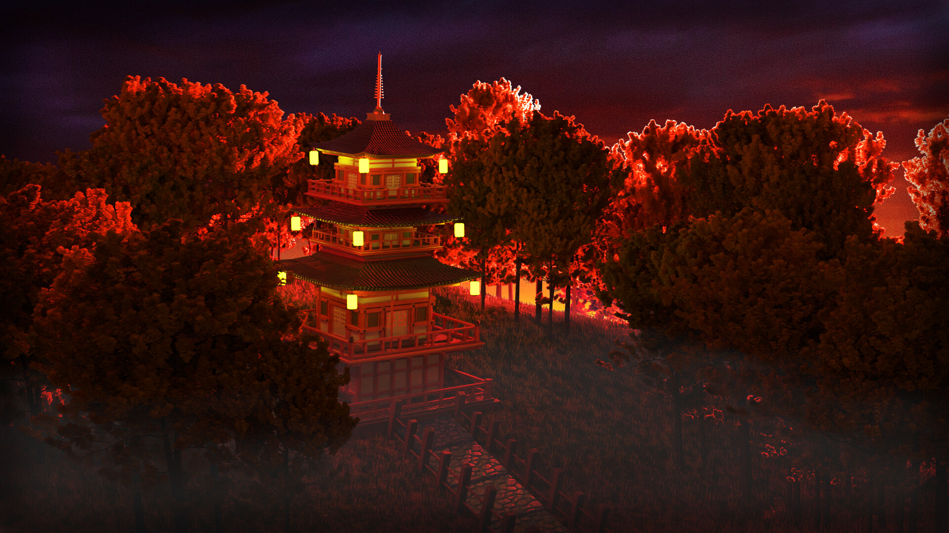 ArtStation - Sunset Monastery