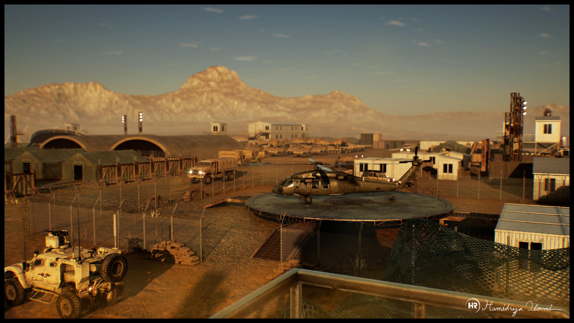 Hamidreza - Military Base