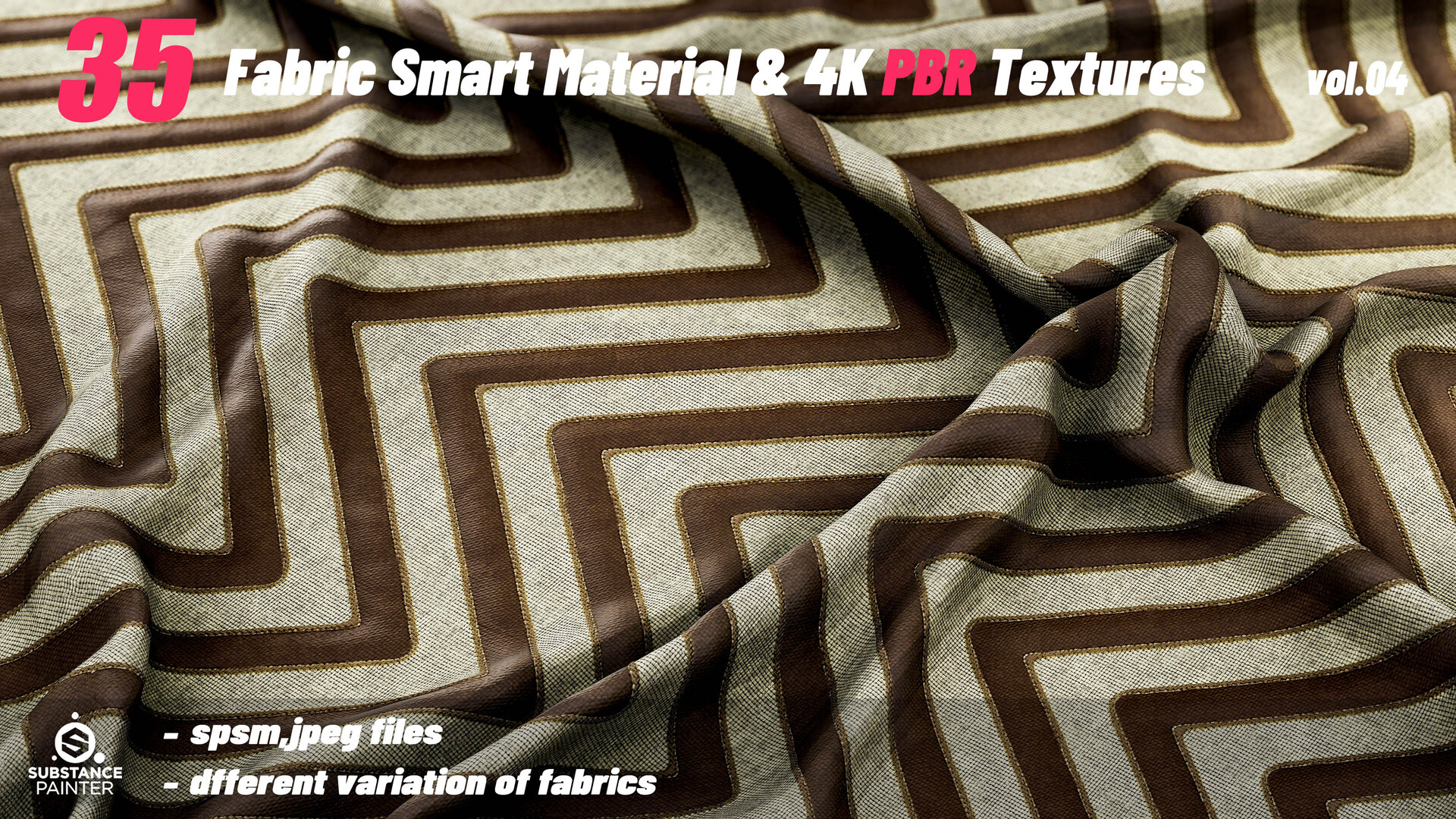 hossein-hamidi - 35 High Quality Fabric Smart Material Bundle + 4K PBR ...