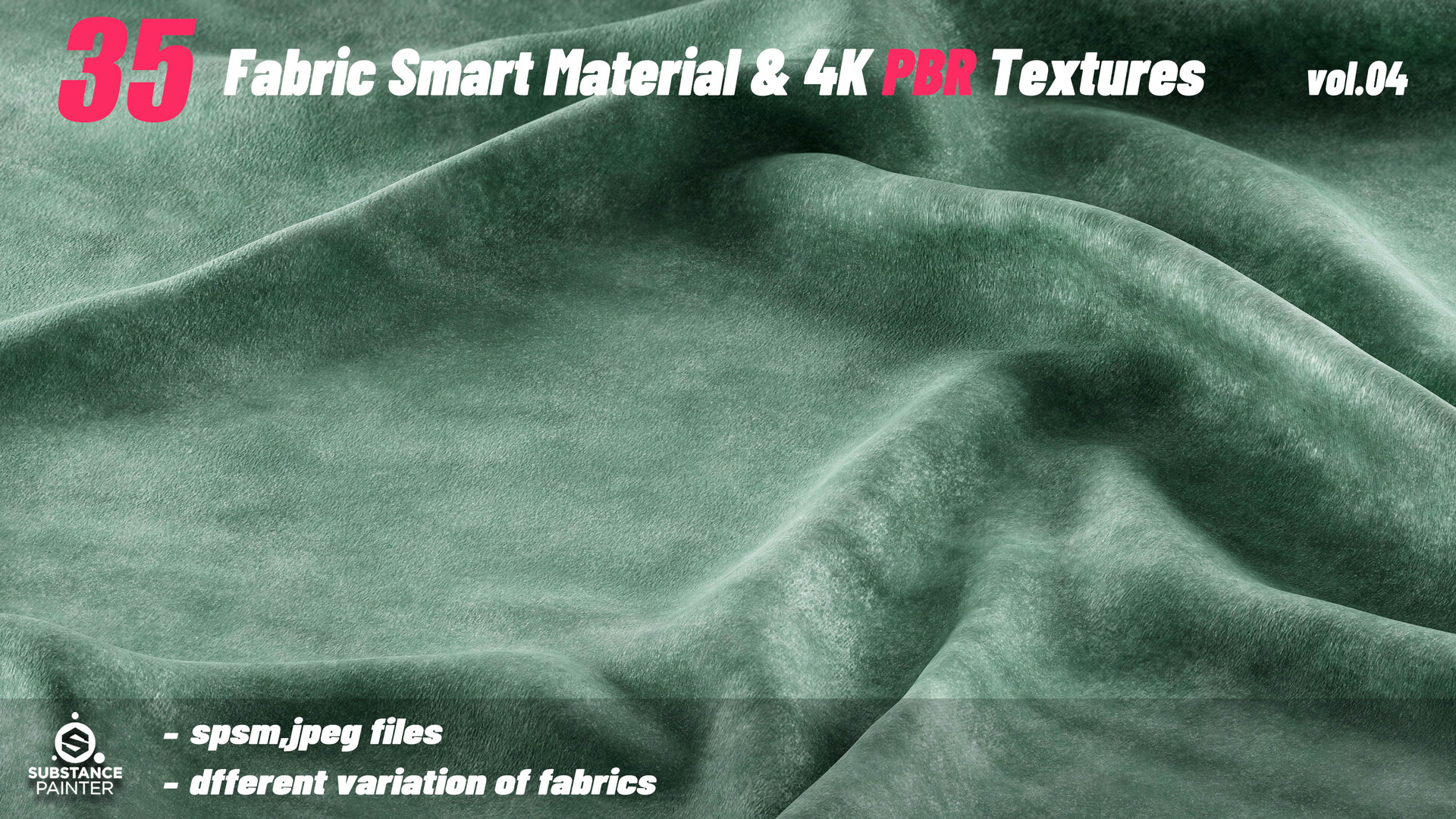 hossein-hamidi - 35 High Quality Fabric Smart Material Bundle + 4K PBR ...
