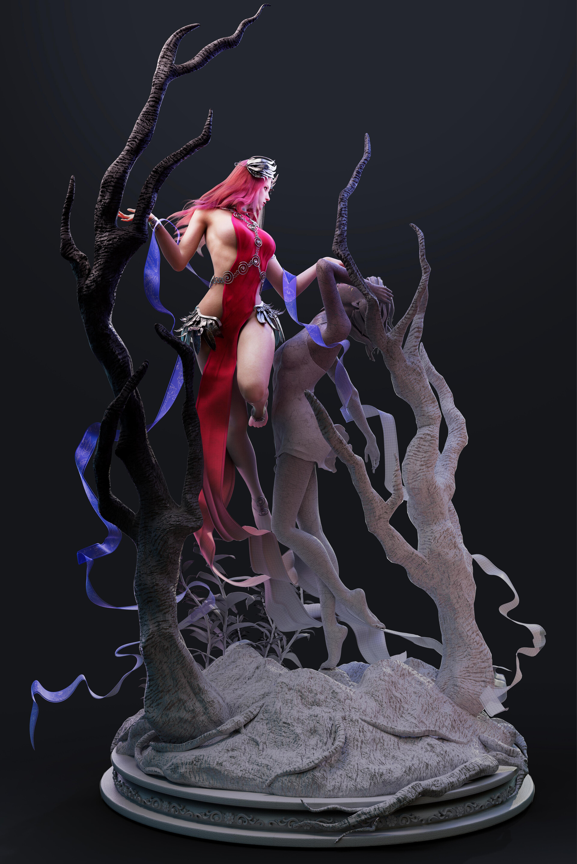 巧课力 CGmomo - 【学生作品】周婷 --《墨杜萨》