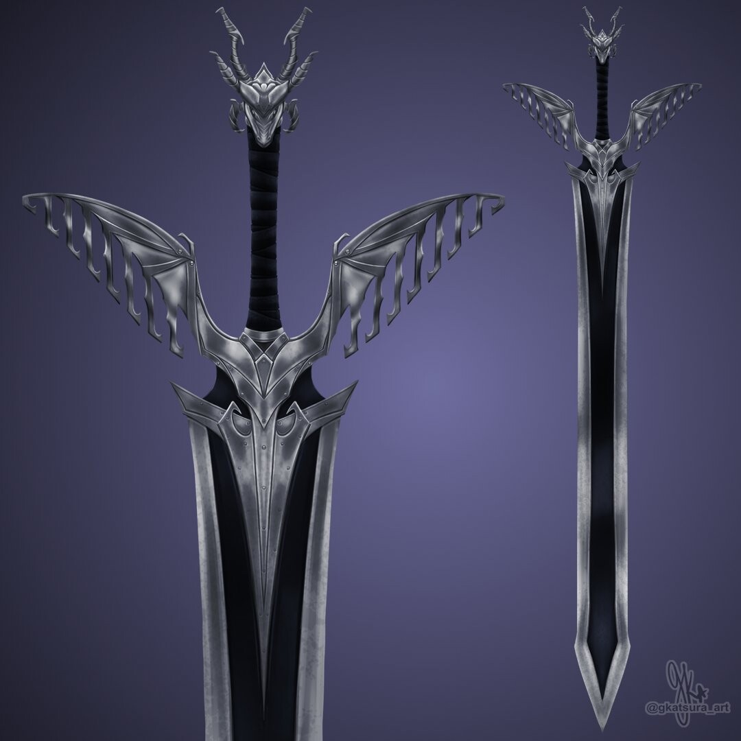 Artstation Dragonic Swordbreaker Montante