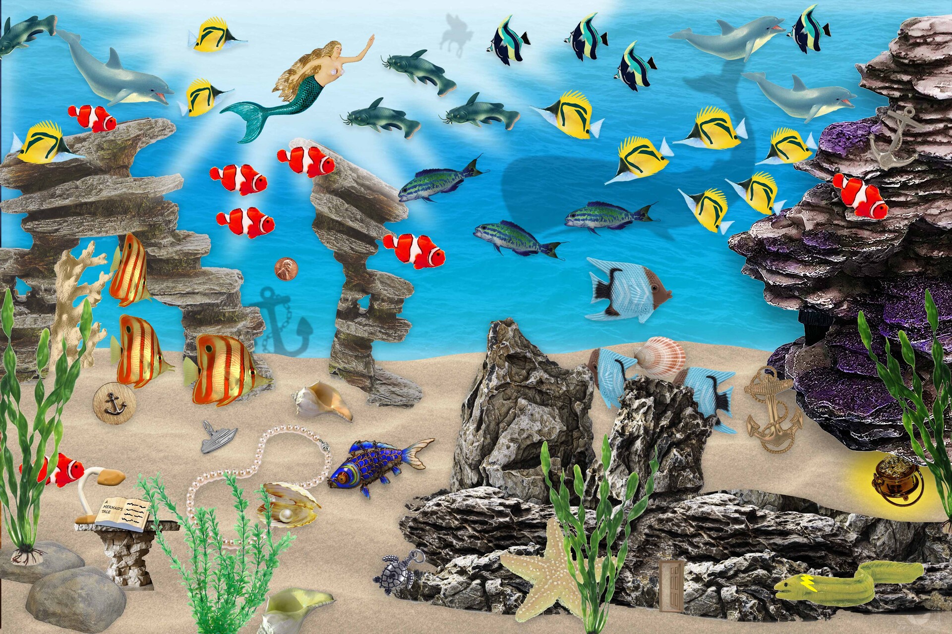 ArtStation - The Deep Blue Sea - my version