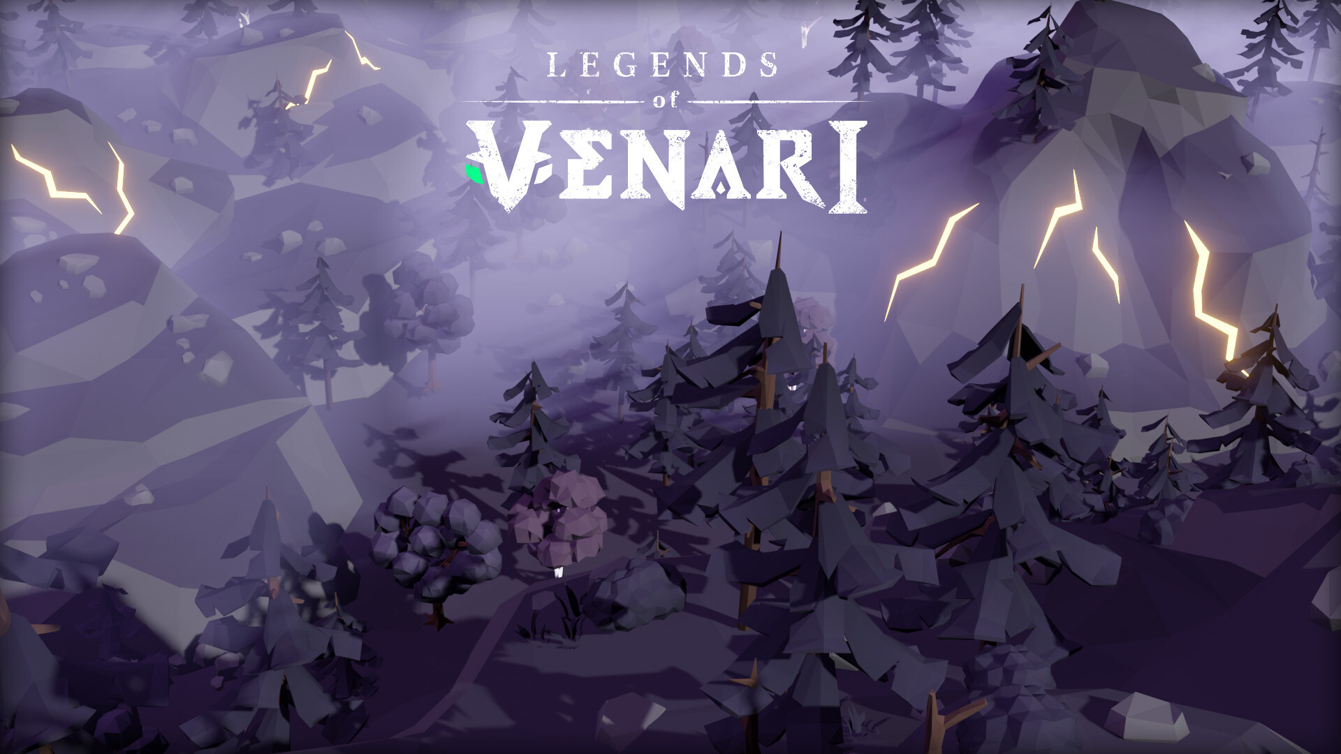 ArtStation - Legends of Venari Lightning Enviroment