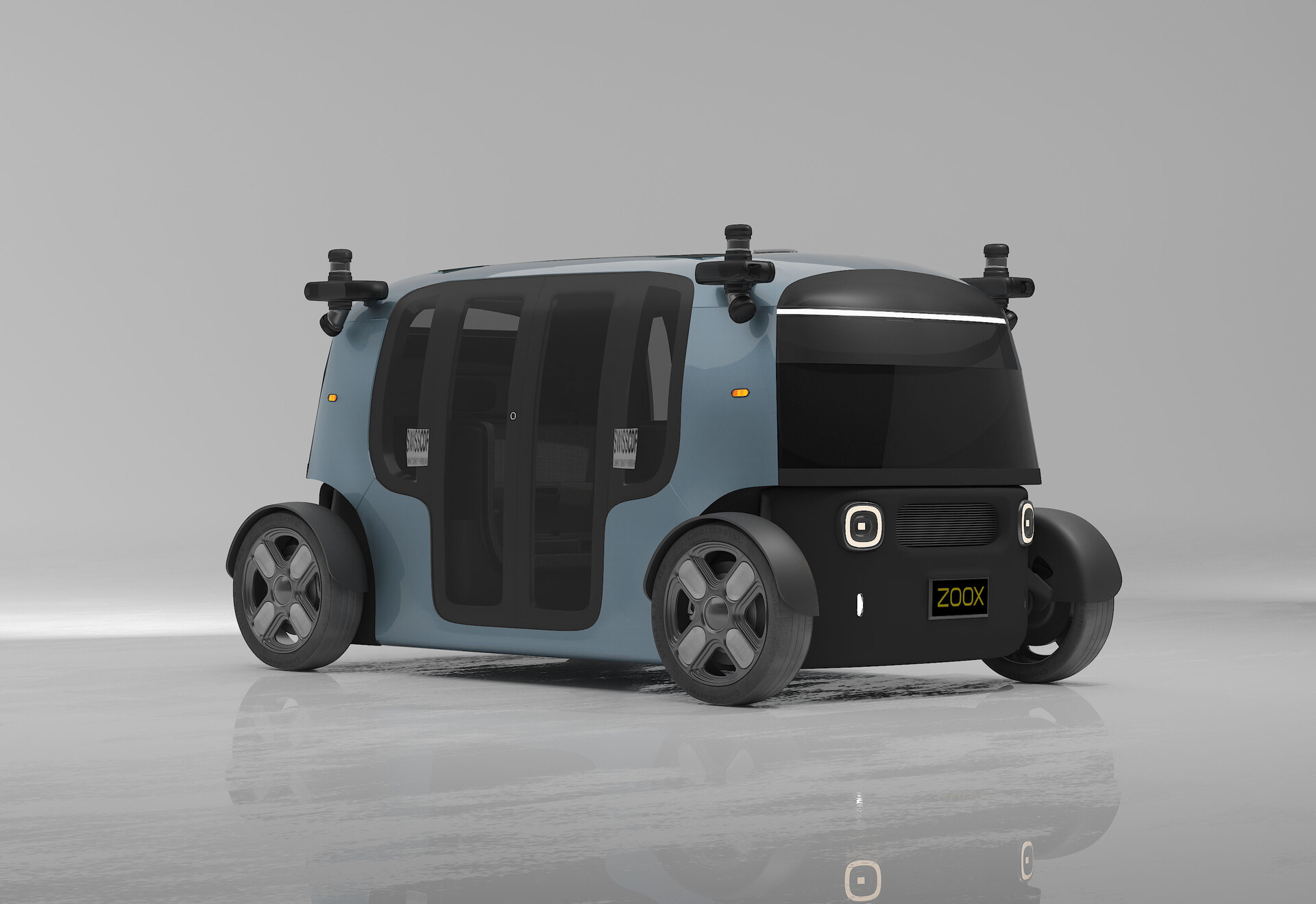 ArtStation - Zoox Smart Car Render