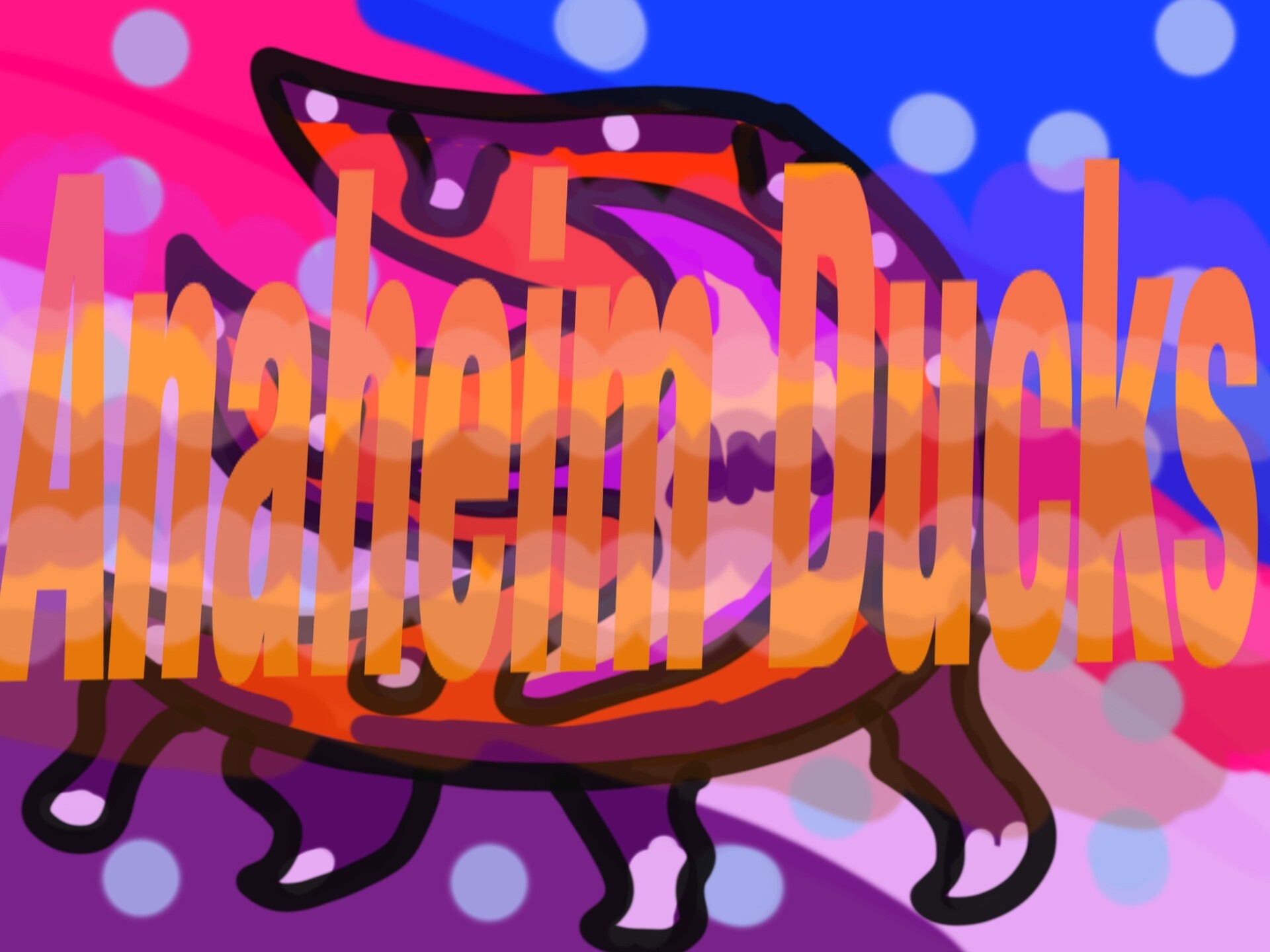 ArtStation - Anaheim Ducks Art