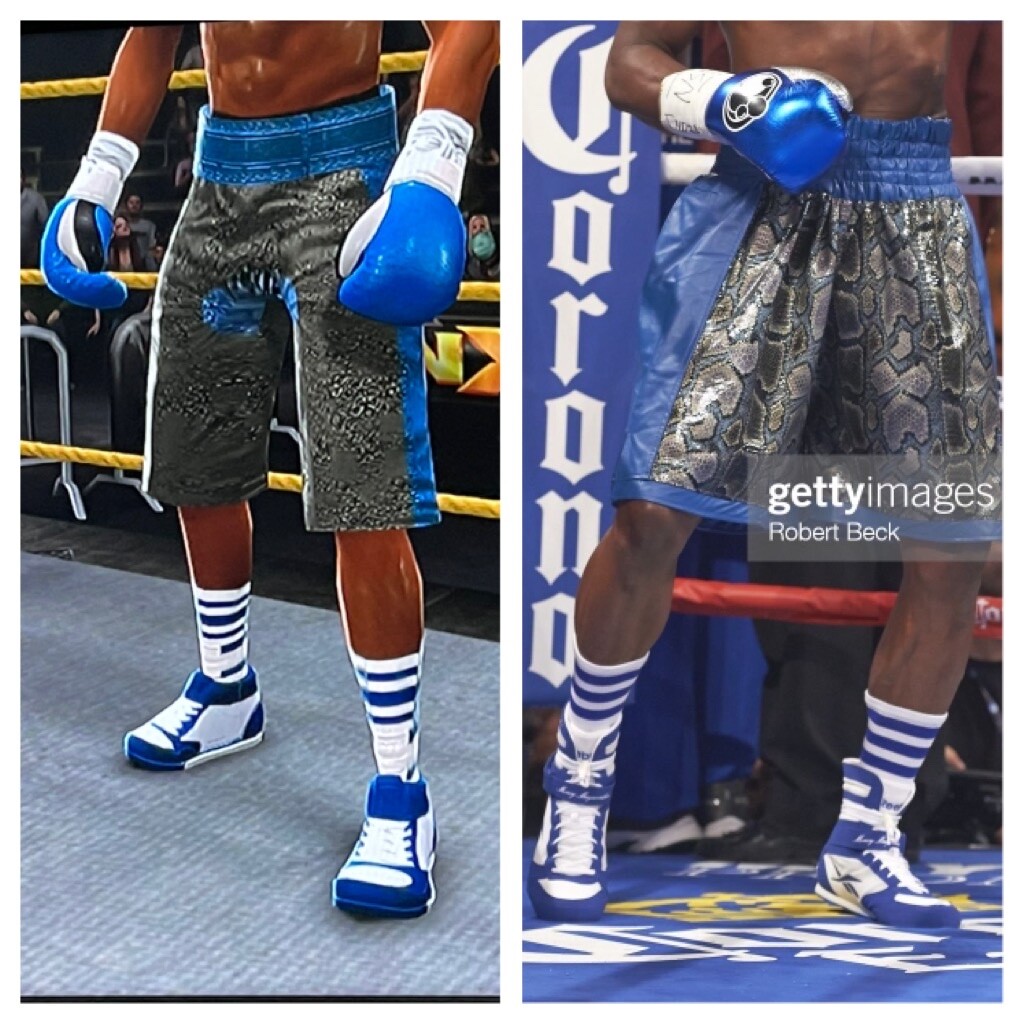 ArtStation - FLOYD MAYWEATHER CAW (VS CANELO ATTIRE ) 2K14