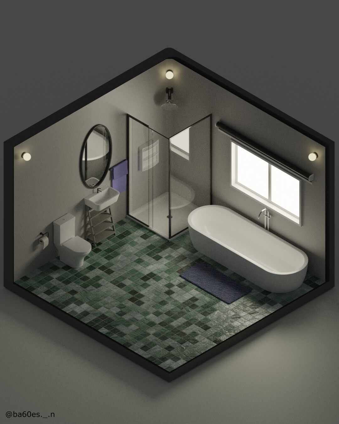 ArtStation - Bathroom