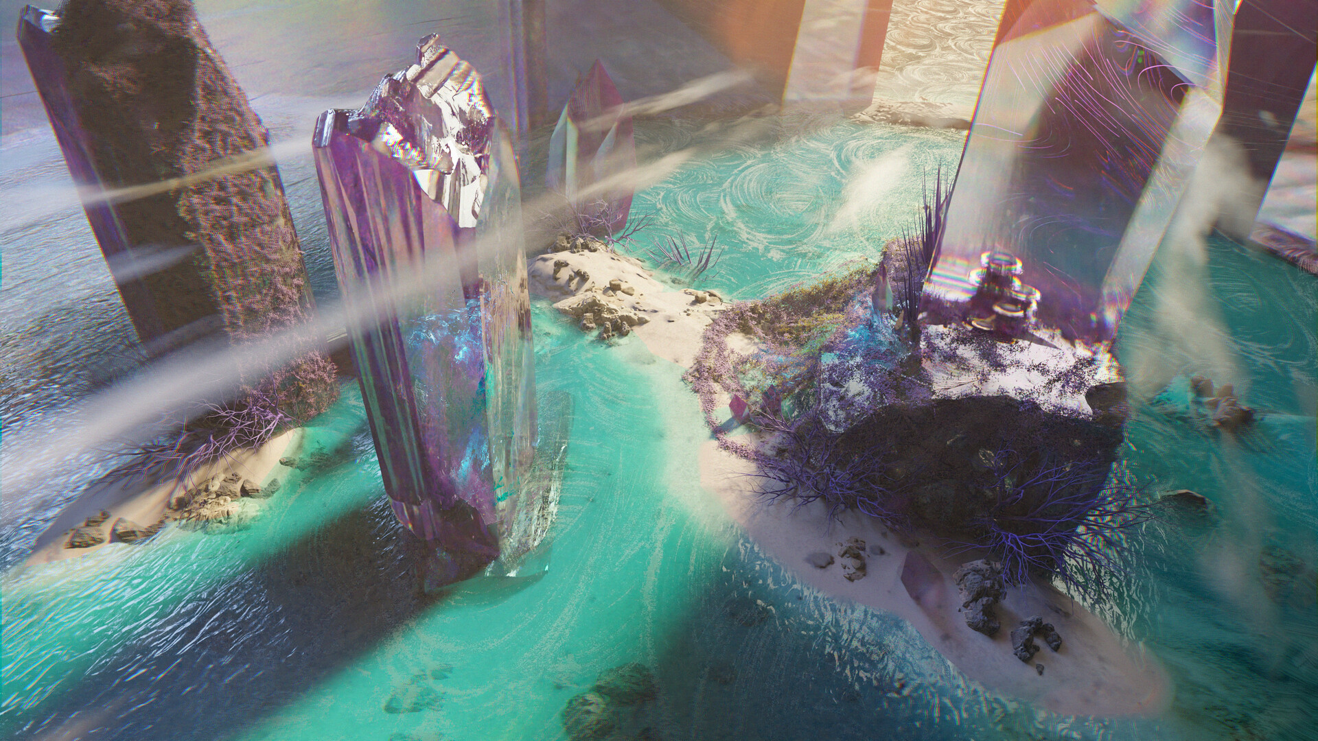 ArtStation - Crystal Island