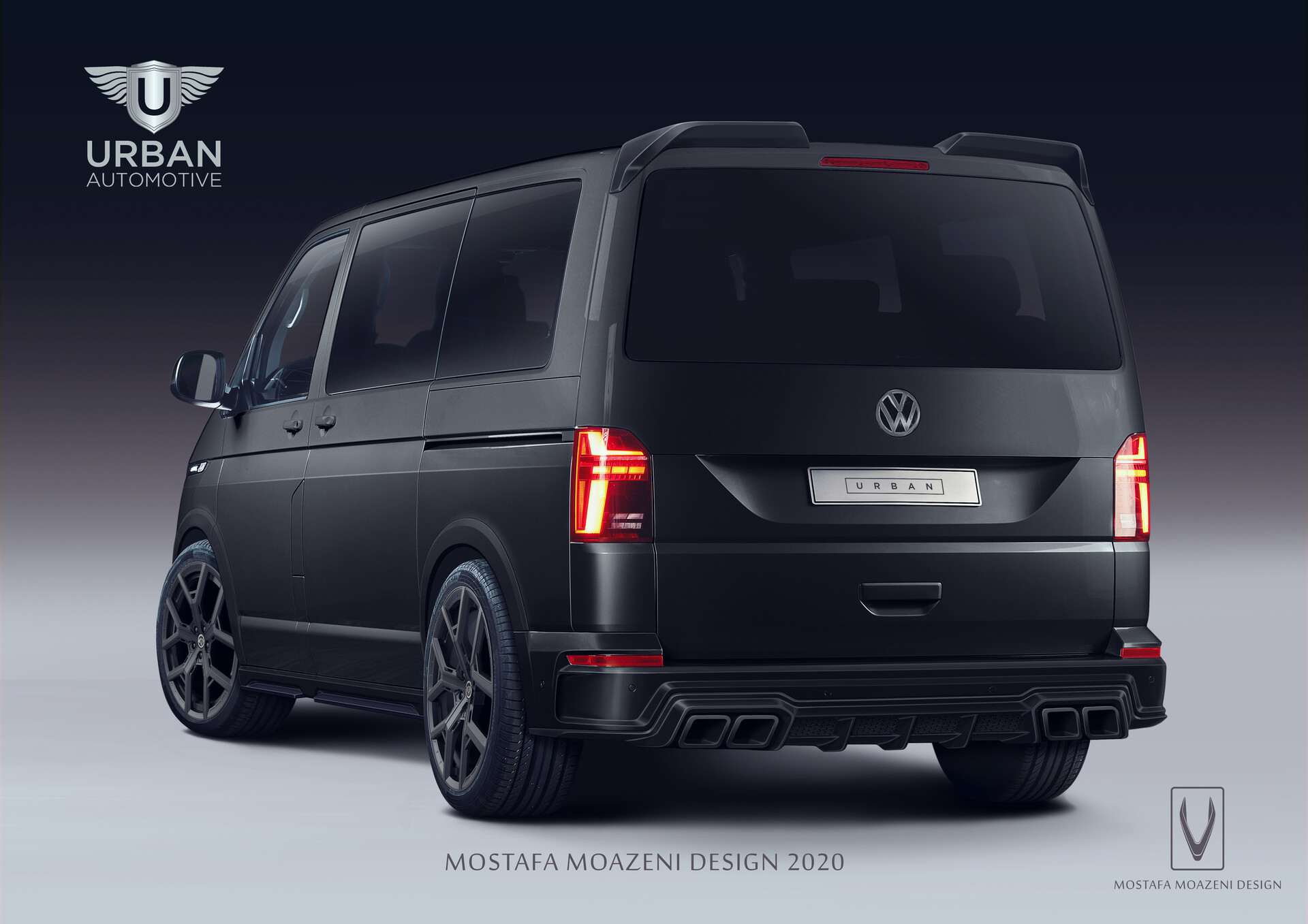 Mostafa Moazeni Design - Urban Automotive-Volkswagen-Multivan-T6.1 2020 ...