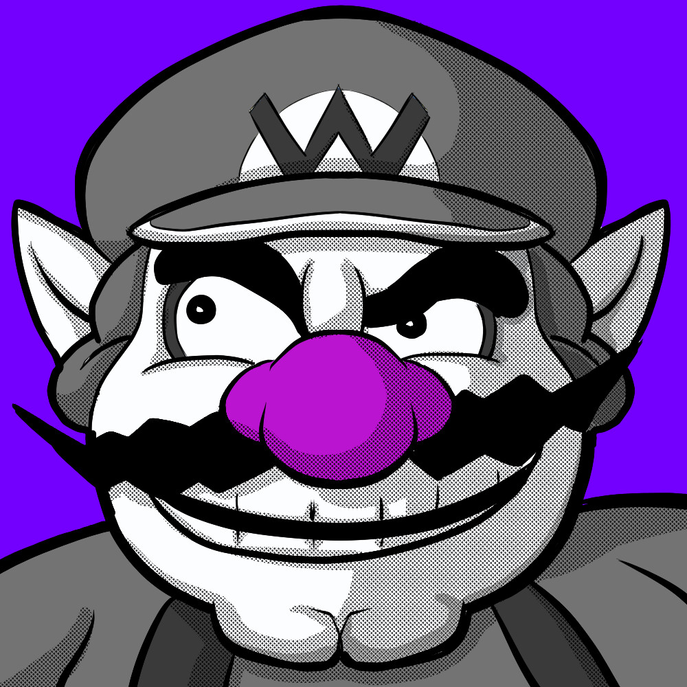 ArtStation - Wario portrait