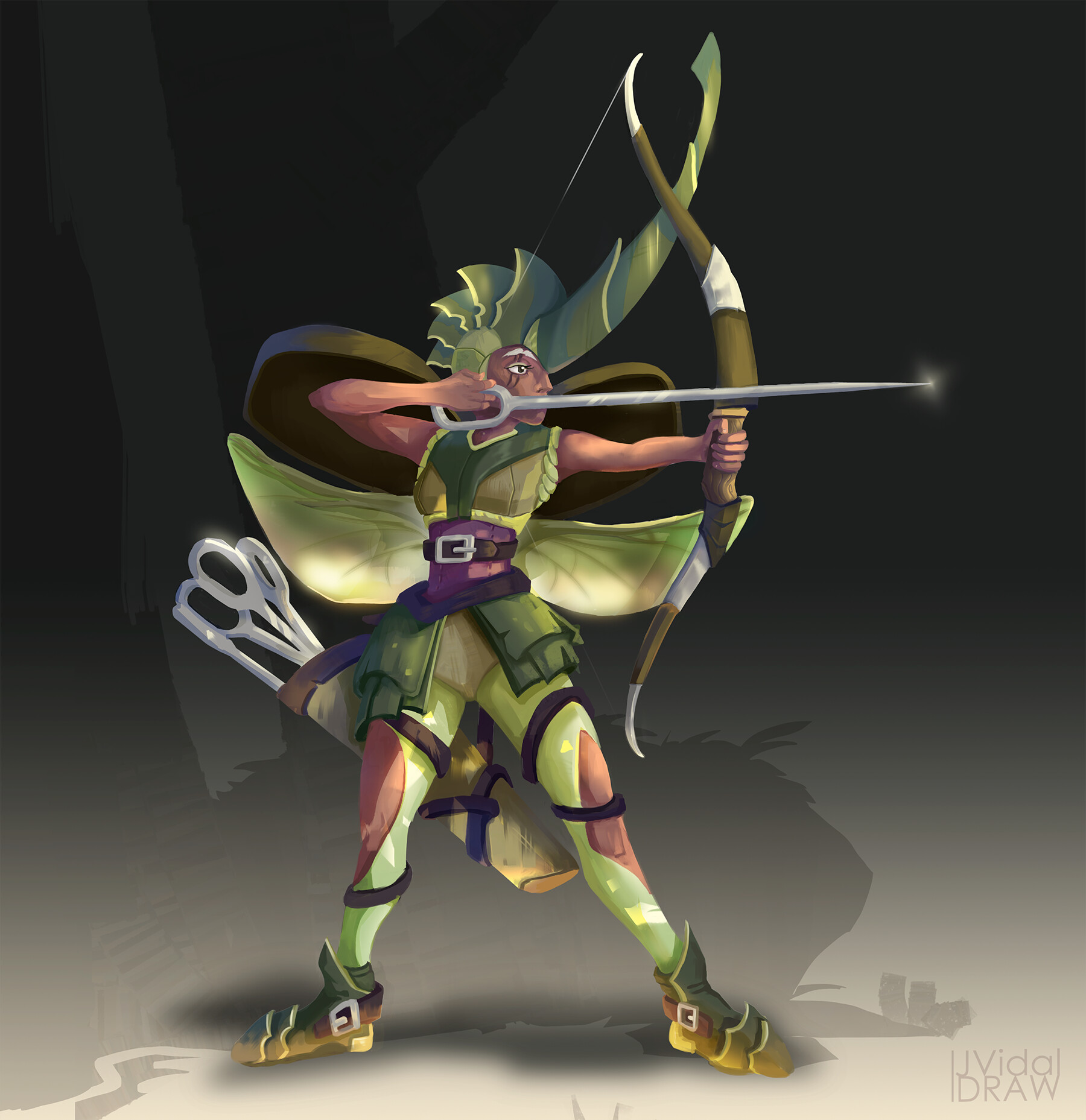 ArtStation - Dragon-fly Hunter