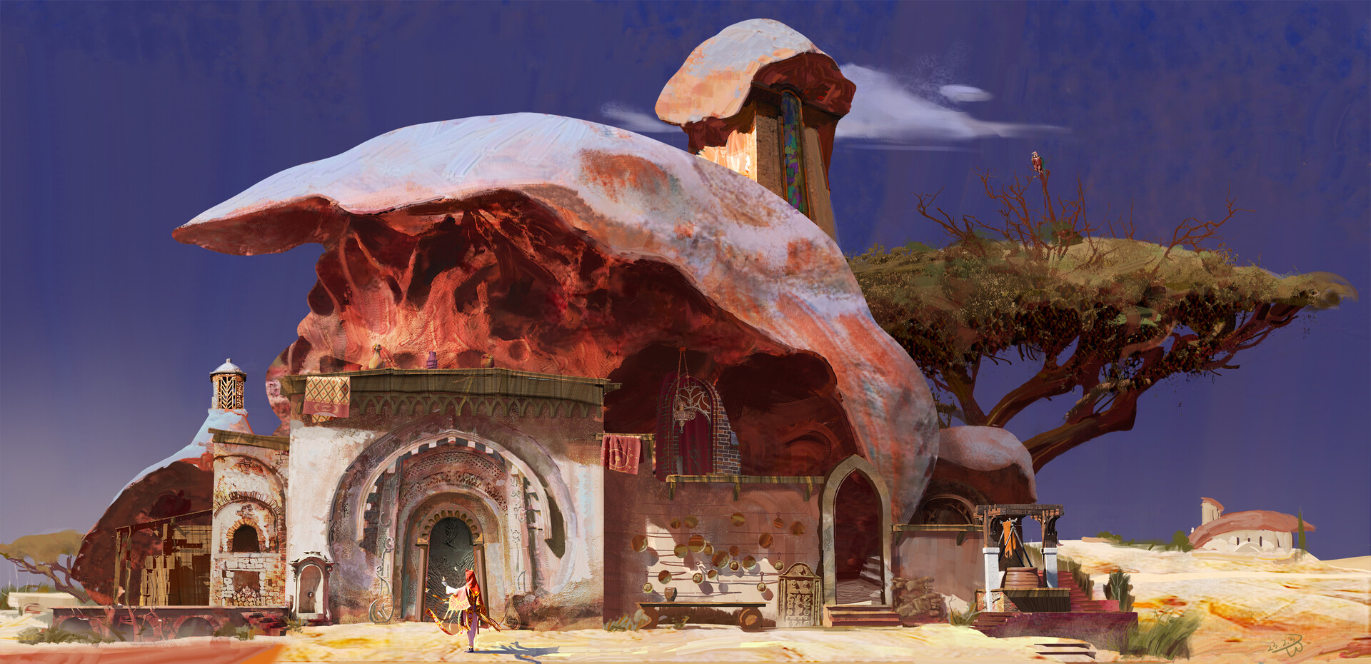 ArtStation - rock house