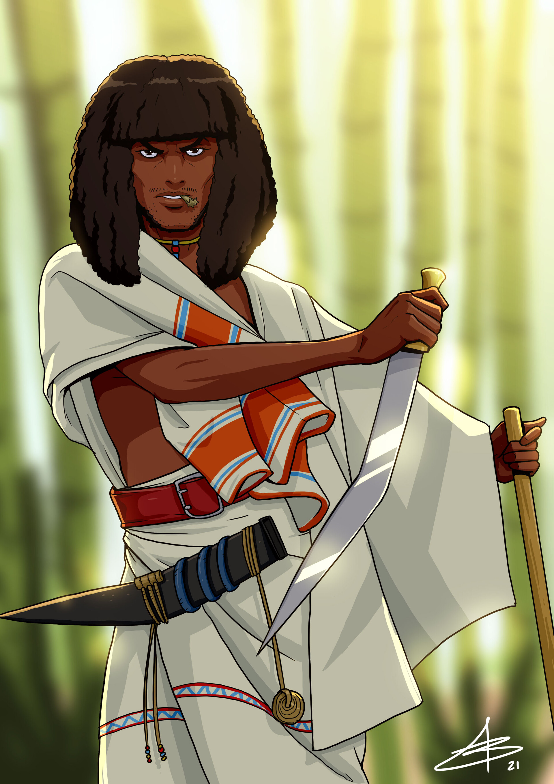 ArtStation - Afar Warrior