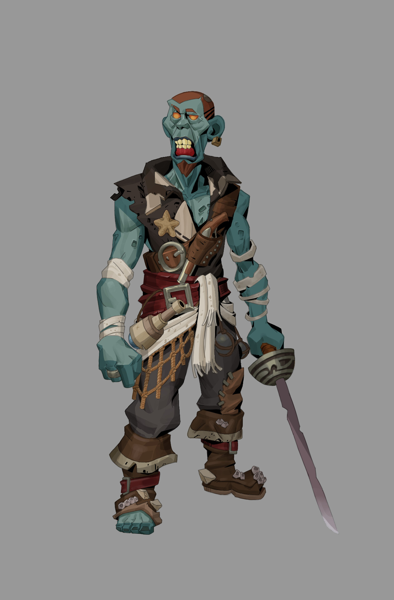 ArtStation - undead pirate 1/ 언데드 해적1