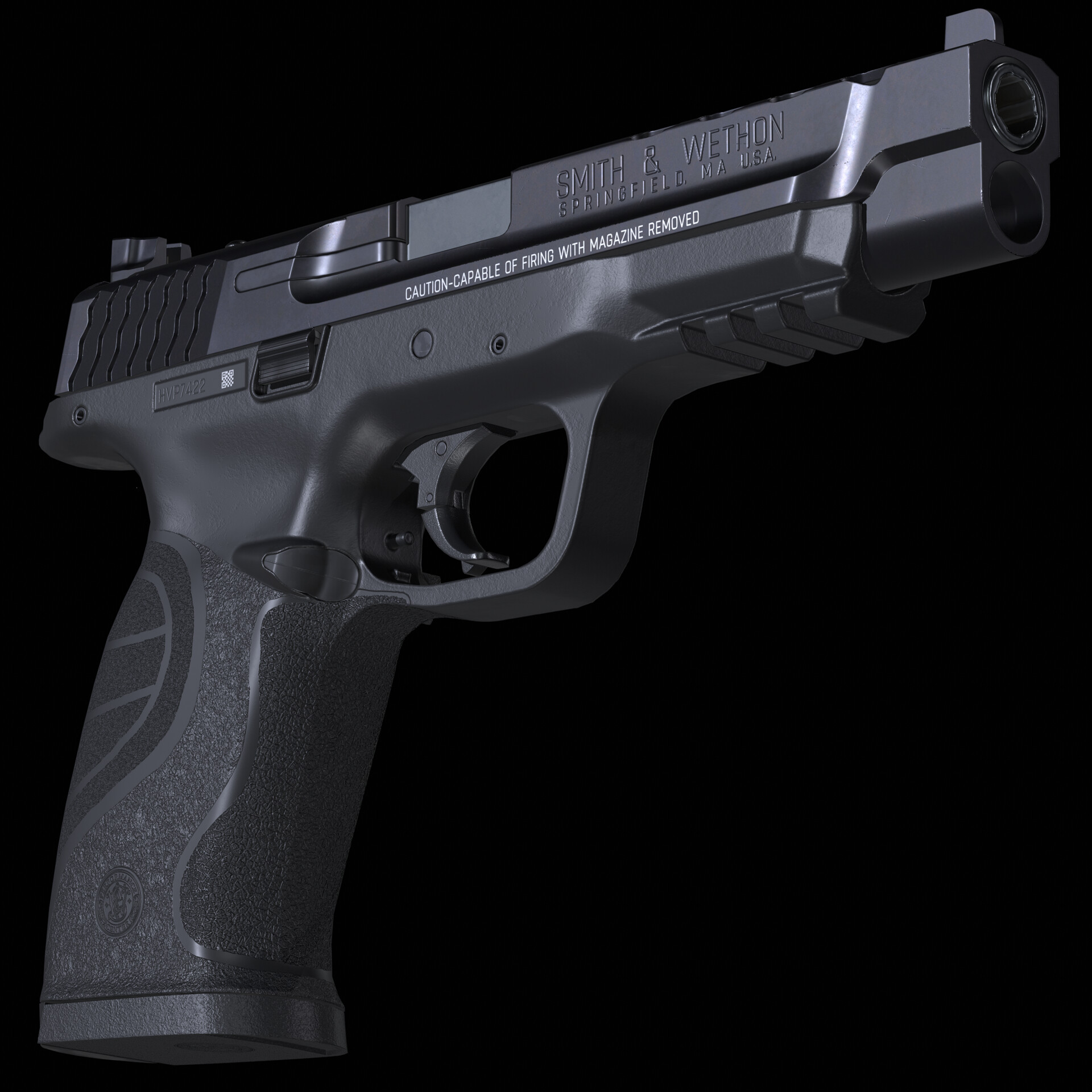 ArtStation - Smith & Wesson M&P9 Performance Center Ported