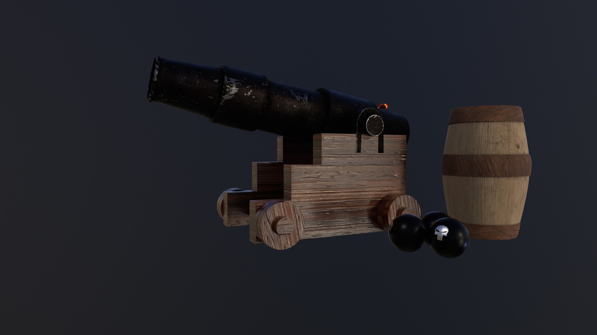 ArtStation - 3D Cannon