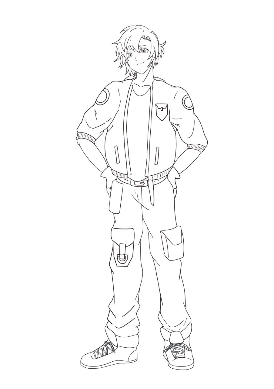 Lydia López - Arata Hiroyuki (Character design)