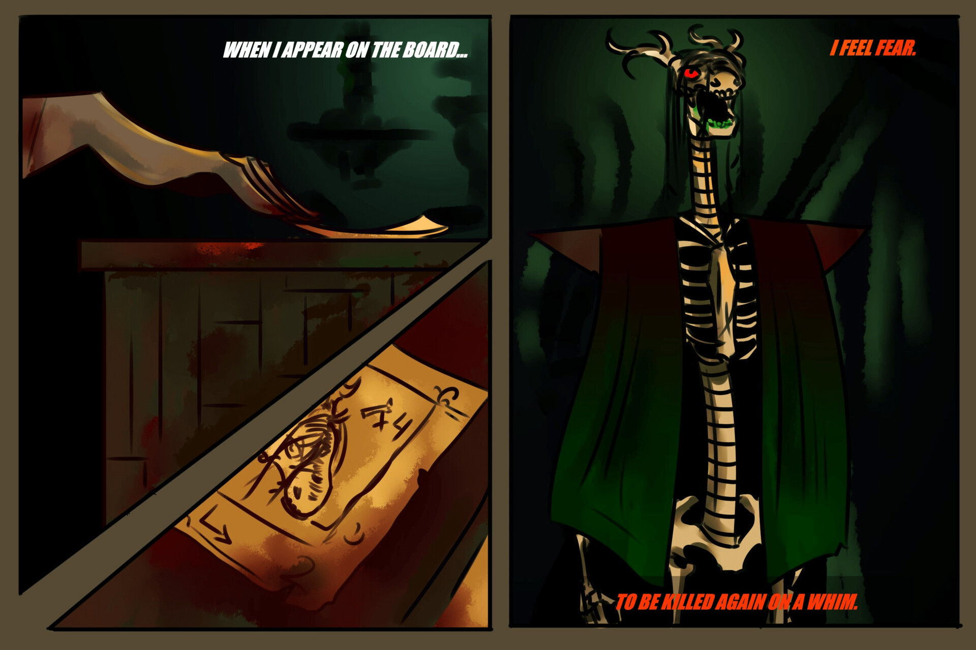 ArtStation - inscryption ask elk