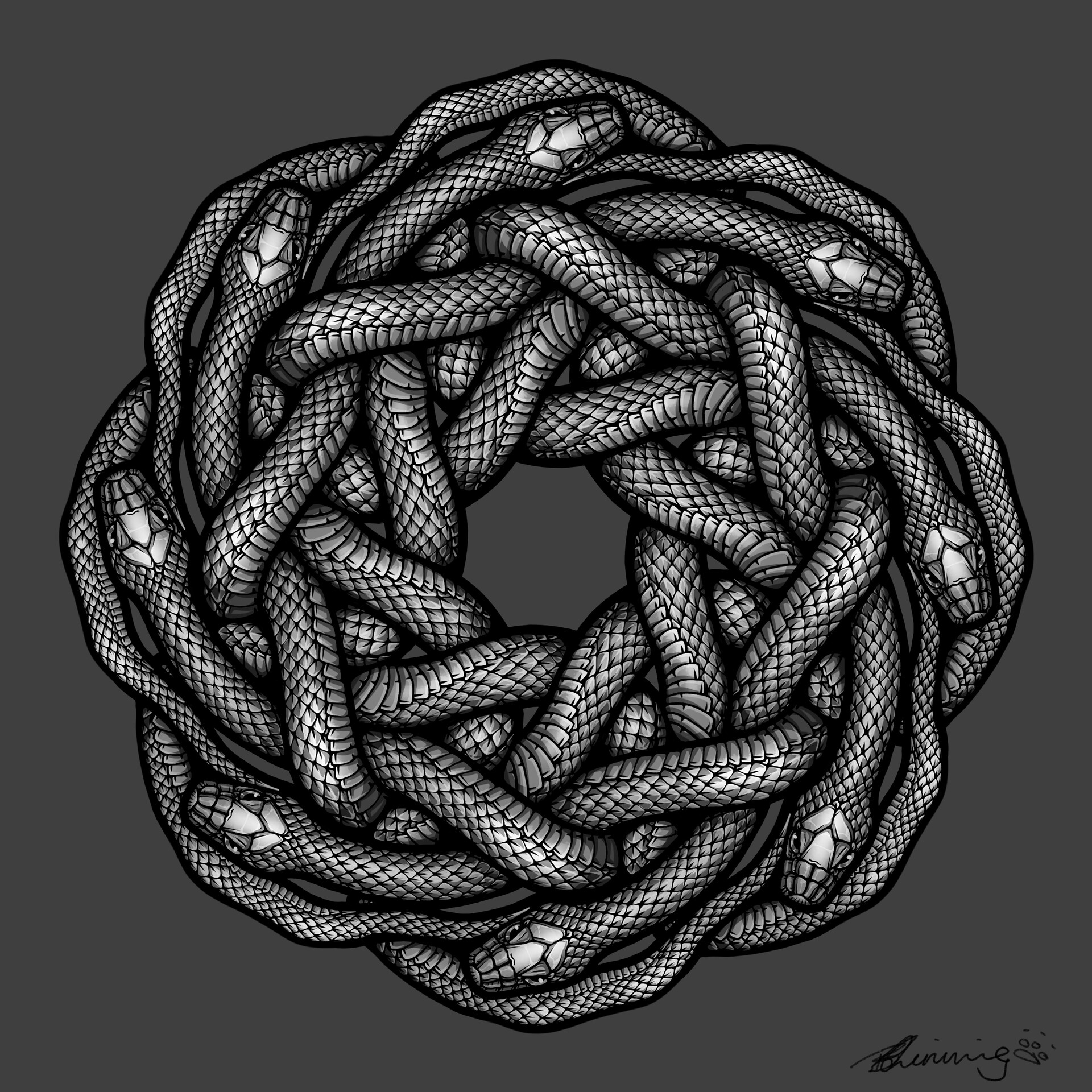 ArtStation - Twisted Snakes (2020)