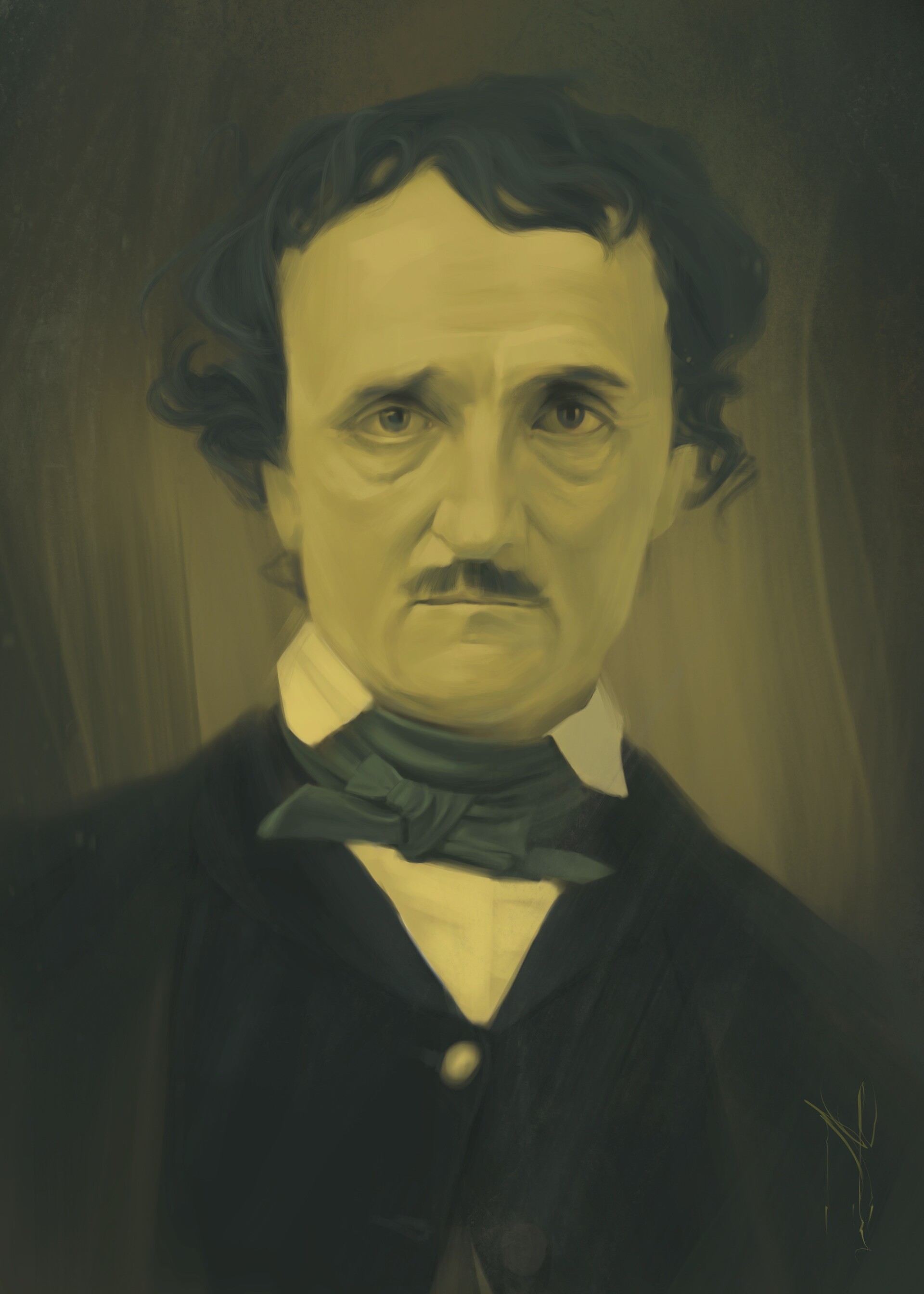 ArtStation - Edgar Allan Poe