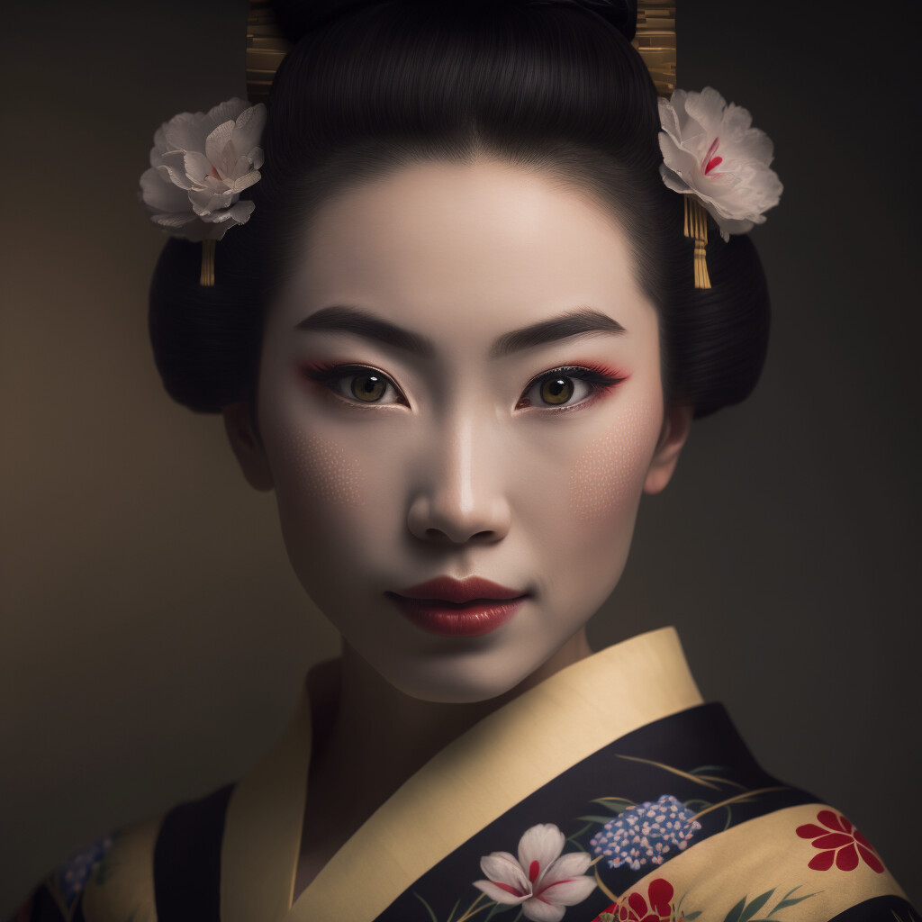 ArtStation - Young Geisha