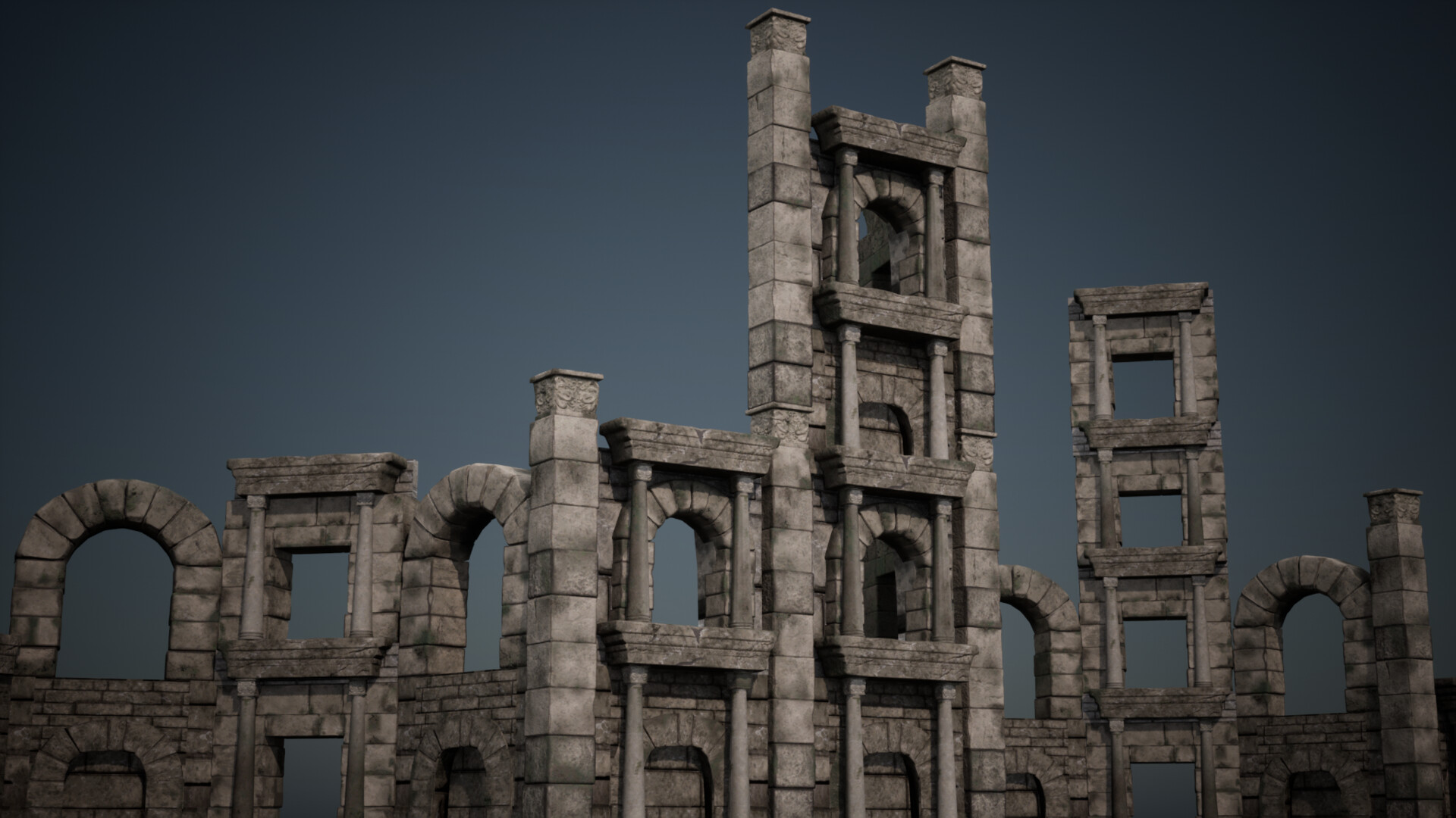 ArtStation - Stone Ruins Modular Kit
