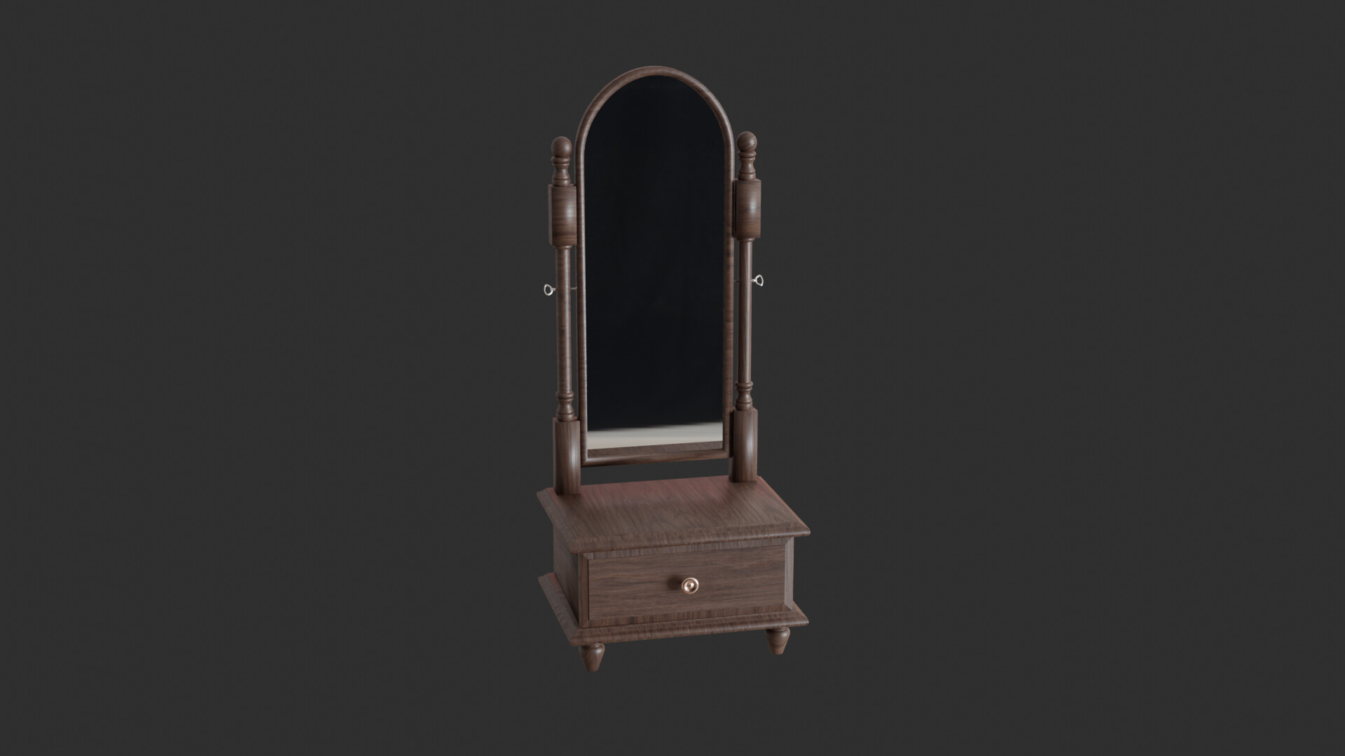 ArtStation - Standing dressing Mirror