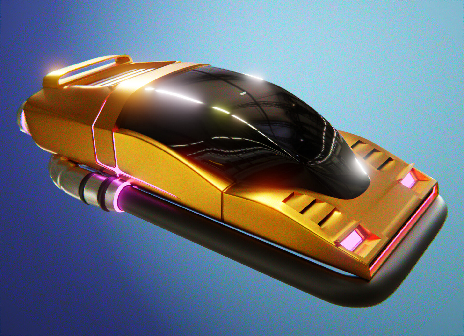 ArtStation - Hover! (remake)