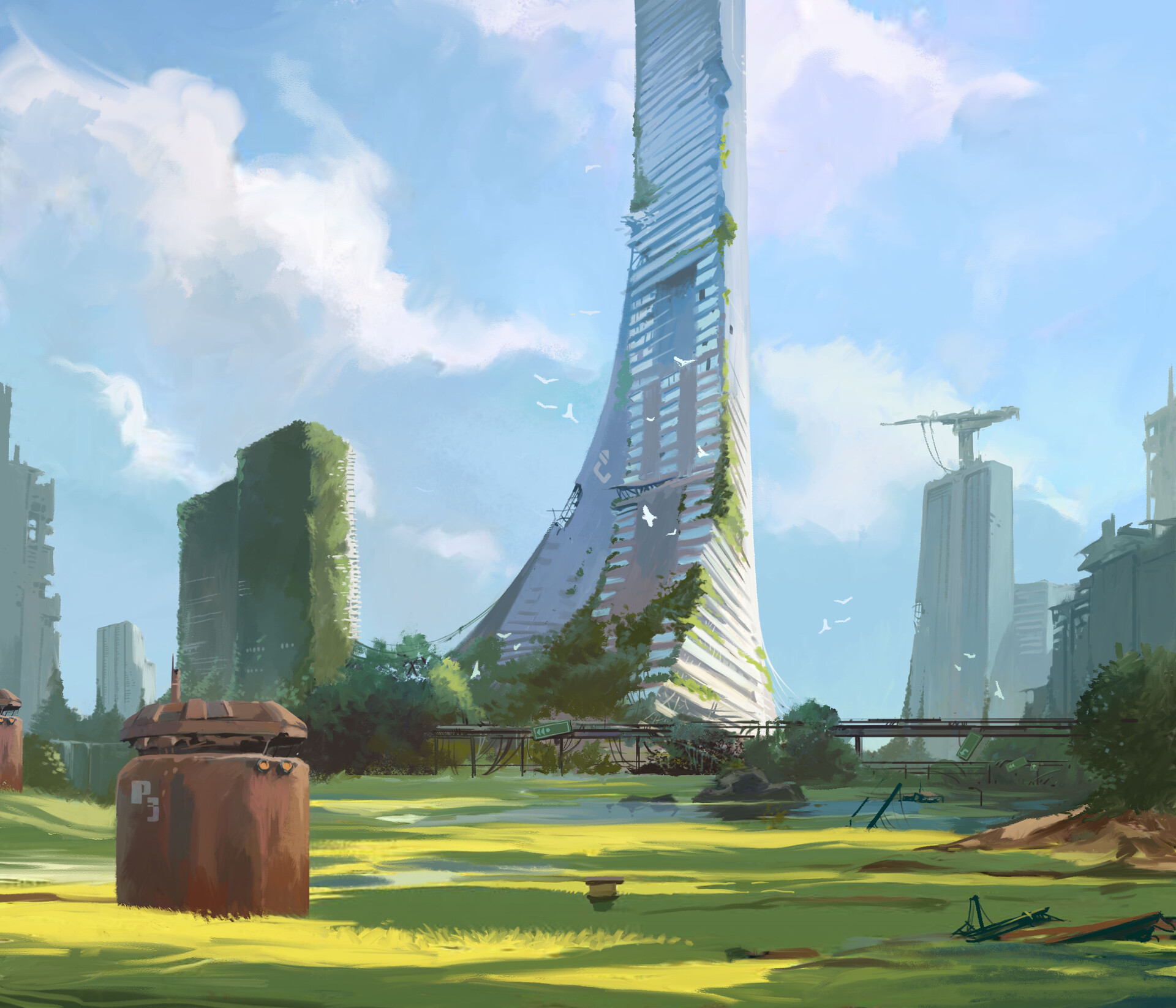 ArtStation - City Jungle - 51 State card game