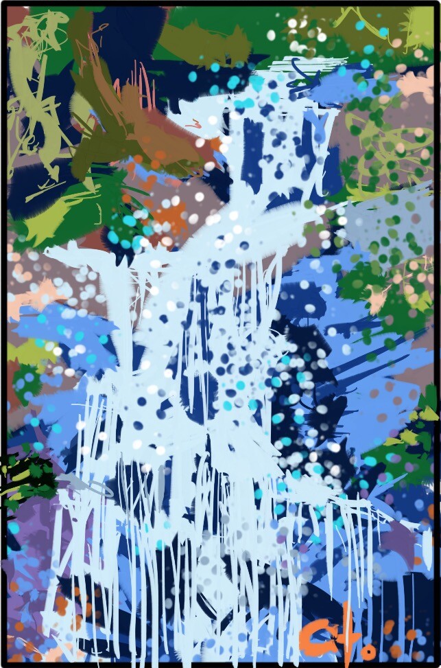 ArtStation - Waterfall 12-22-20