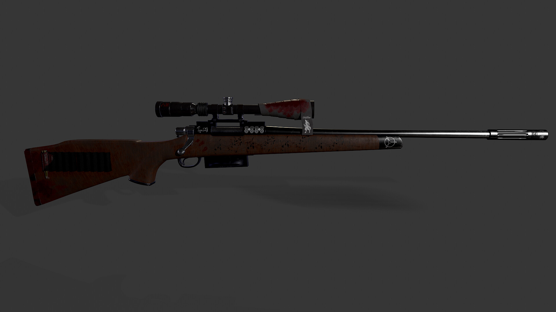 Isaac Braithwaite - Werewolf Hunting Rifle REM 700 Lycan Lover