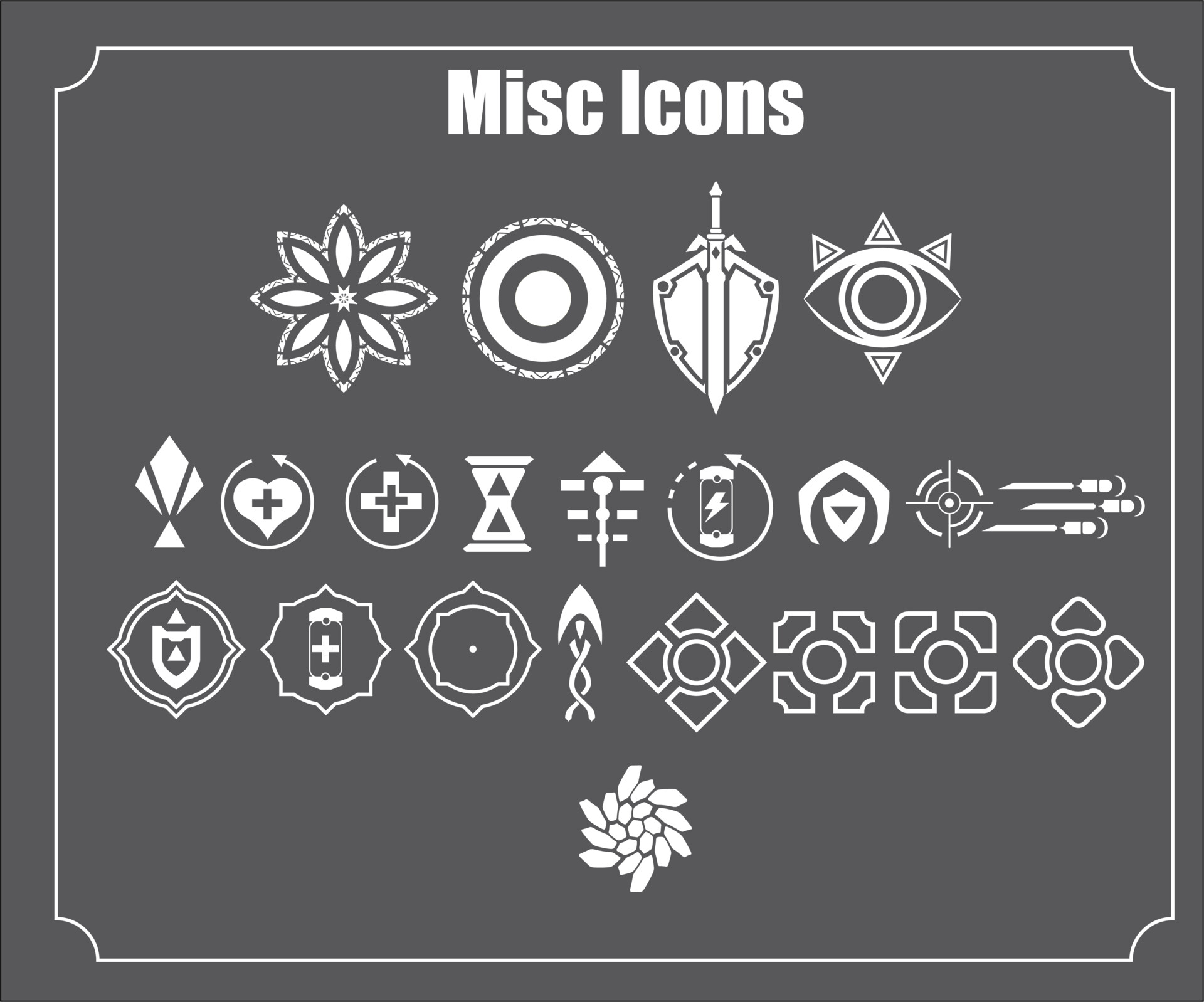 ArtStation - Misc Icons
