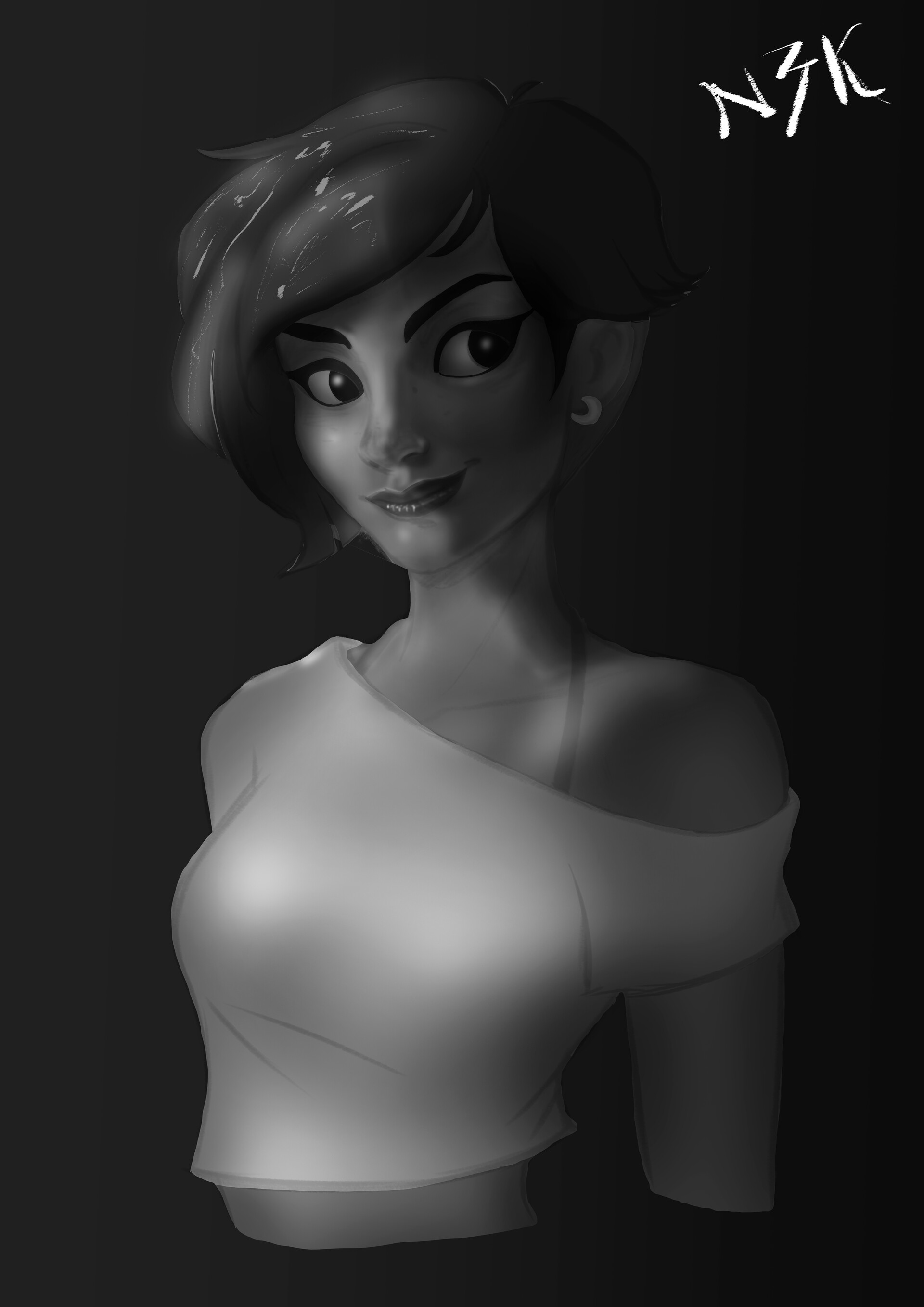 ArtStation - Tonal study