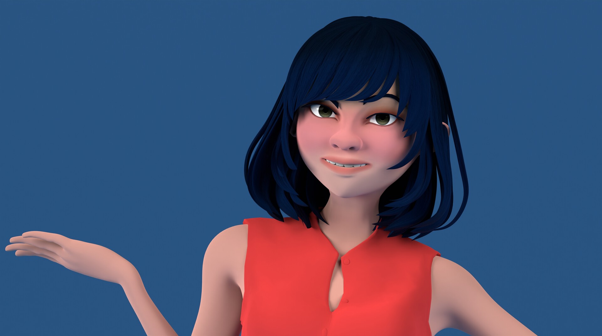 ArtStation - Promotional animated video : Stylize Female Character Design