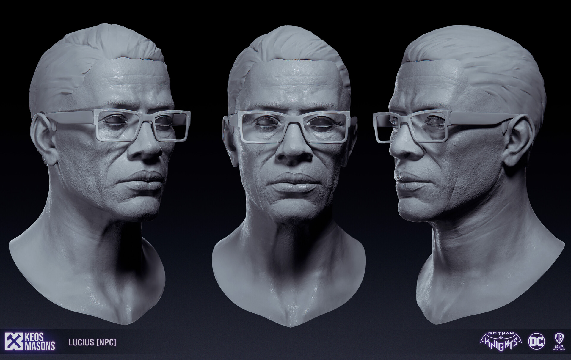 KEOS MASONS - NPC heads part 1 - Gotham Knights