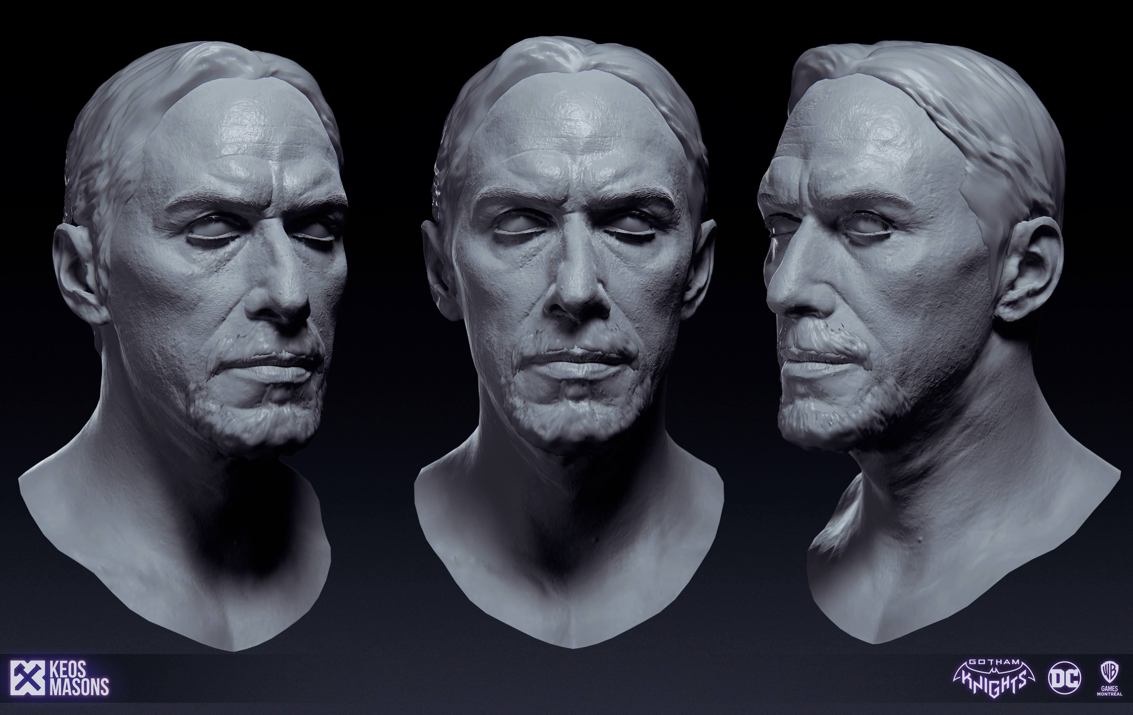 KEOS MASONS - NPC heads part 2 - Gotham Knights