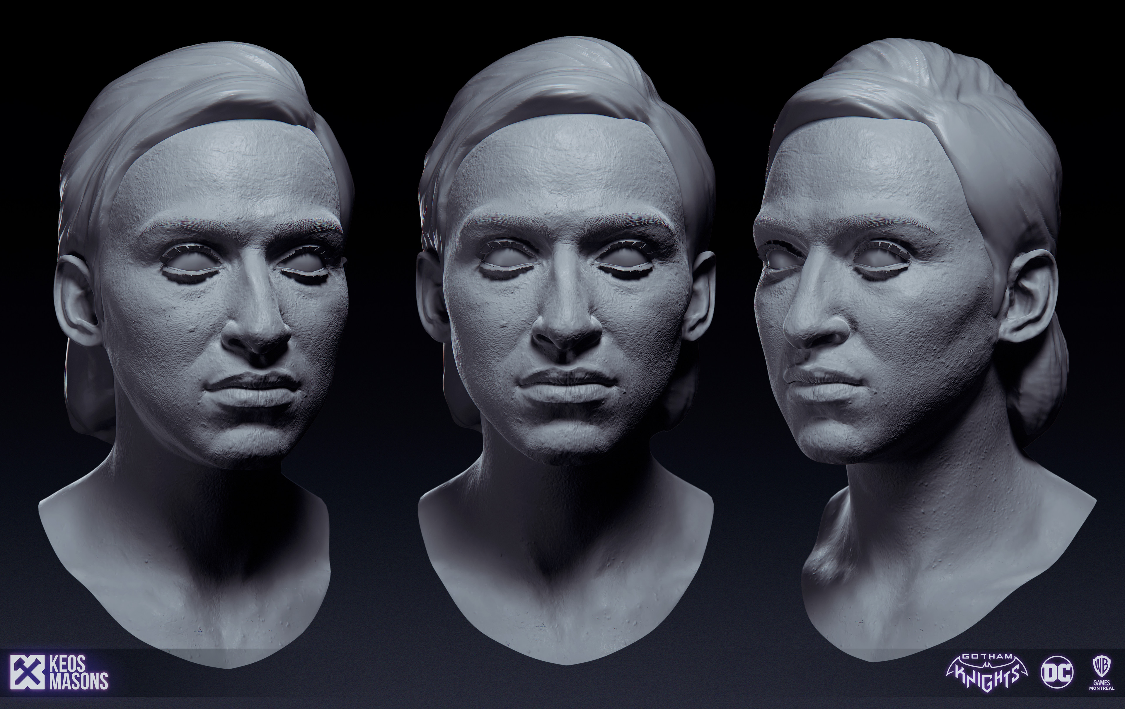 KEOS MASONS - NPC heads part 2 - Gotham Knights