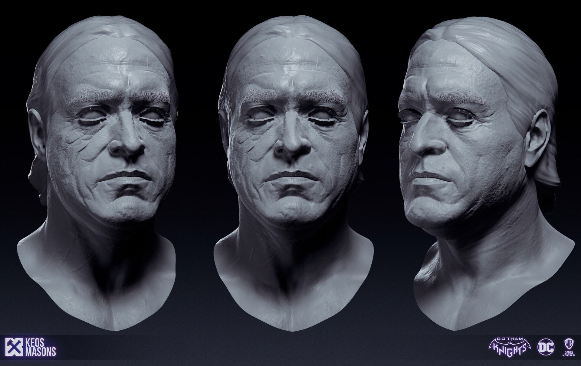 KEOS MASONS - NPC heads part 2 - Gotham Knights