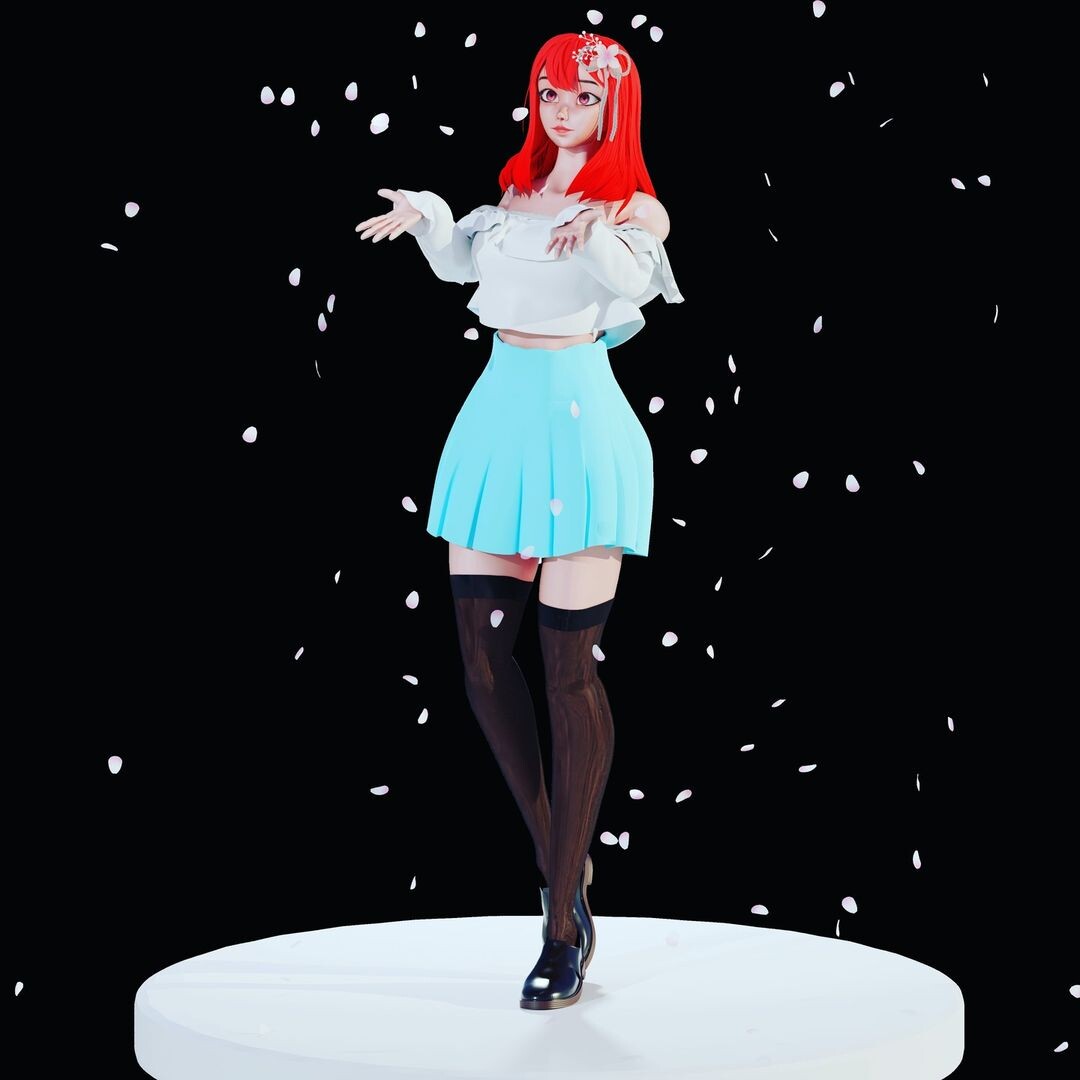 ArtStation - Flower Blooming / 꽃핀 / Korean streamer