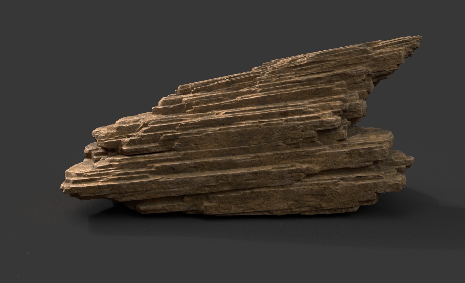 ArtStation - Desert cliff