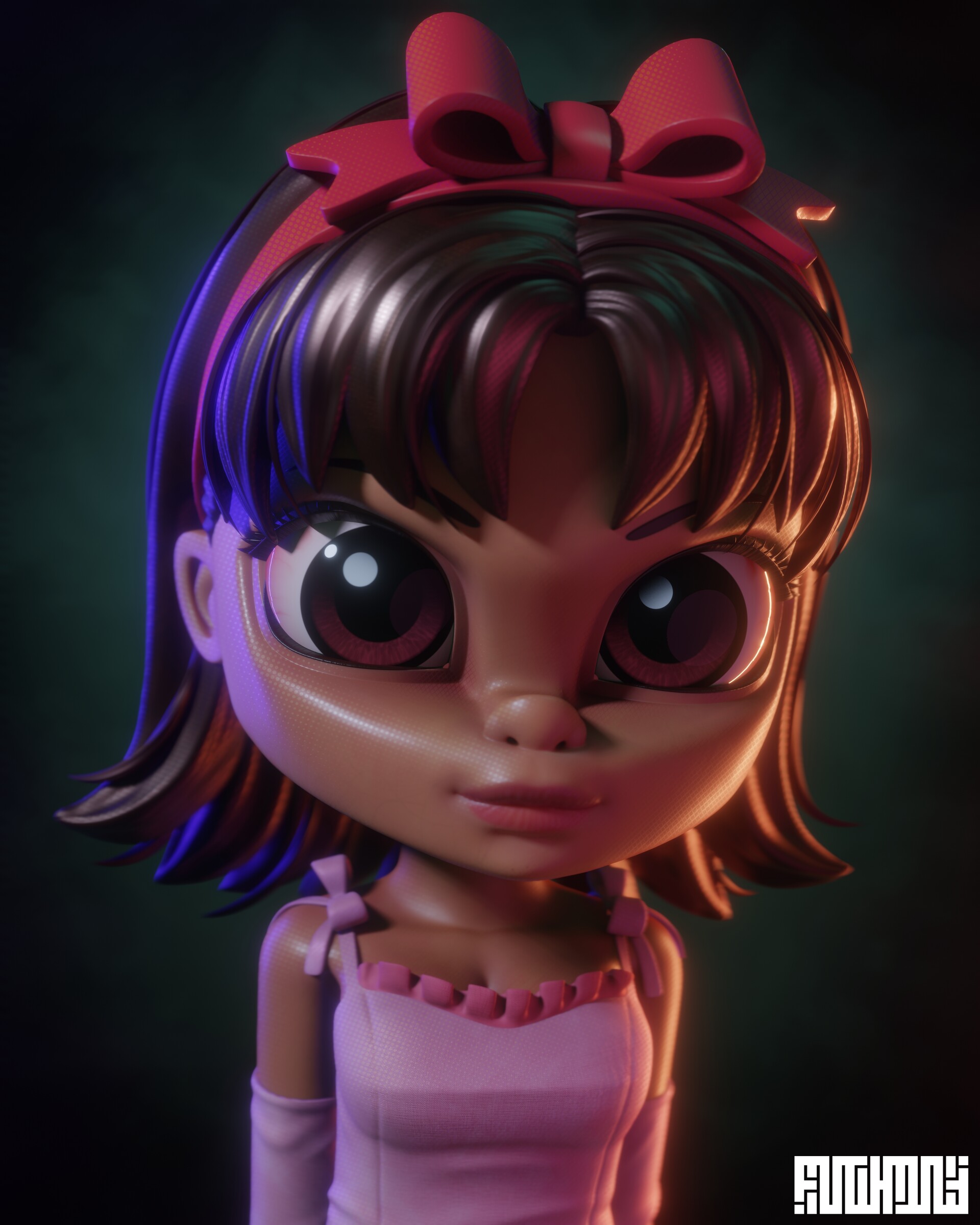 ArtStation - Mima Kirigoe - Portrait Sculpt Fanart