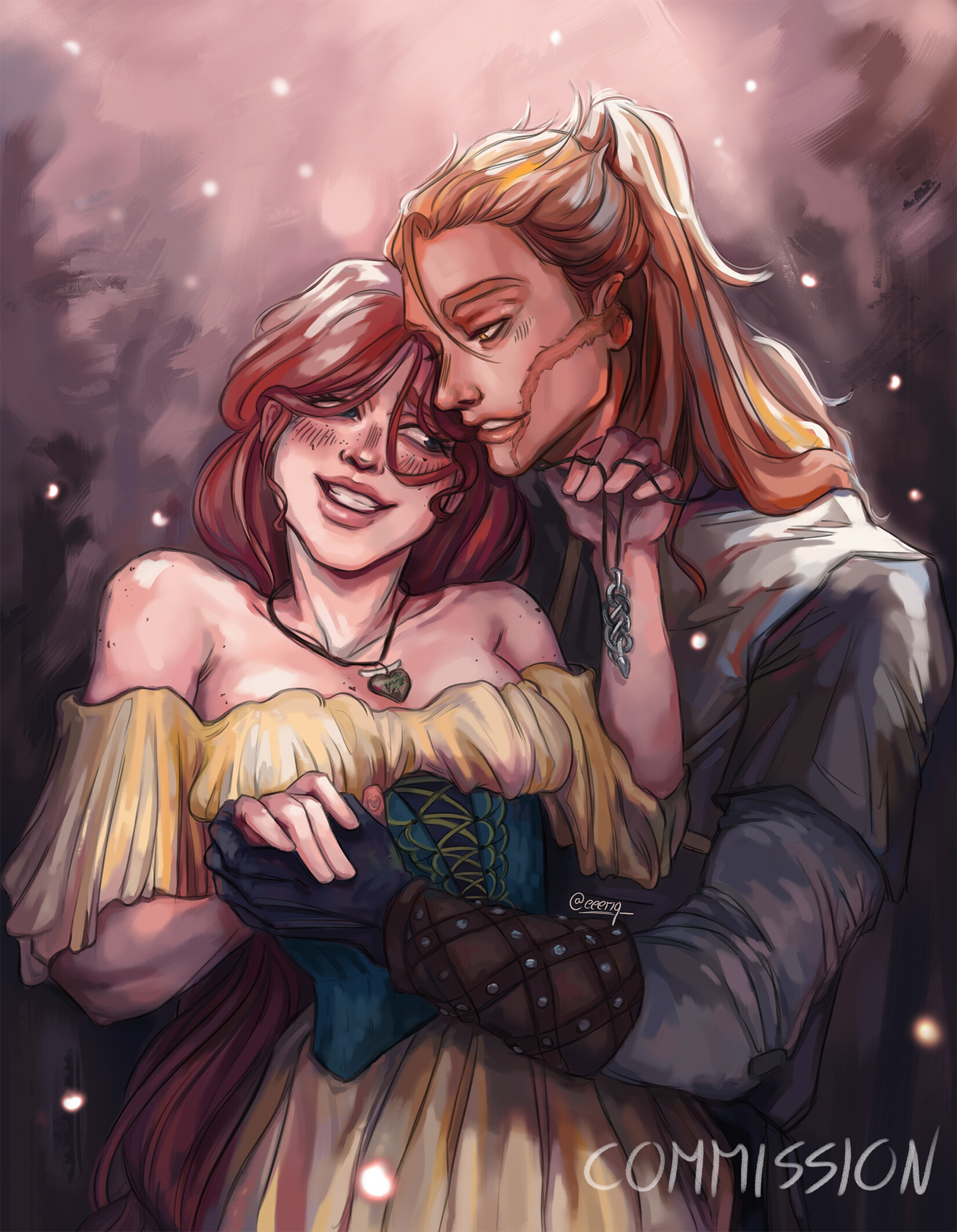 ArtStation - Commission - Cute Couple