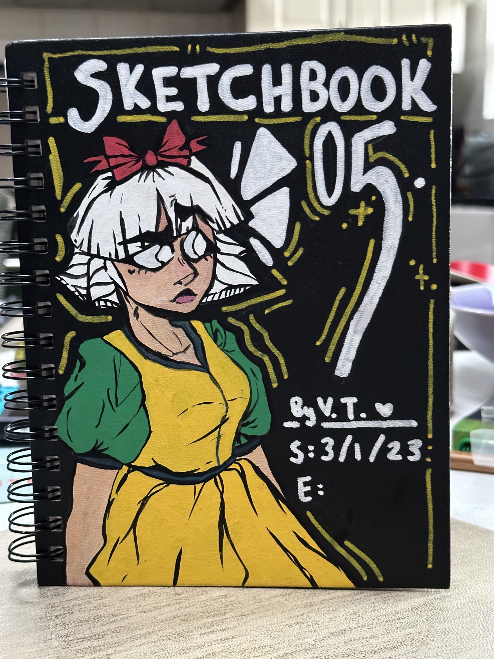 ArtStation - new sketchbook cover