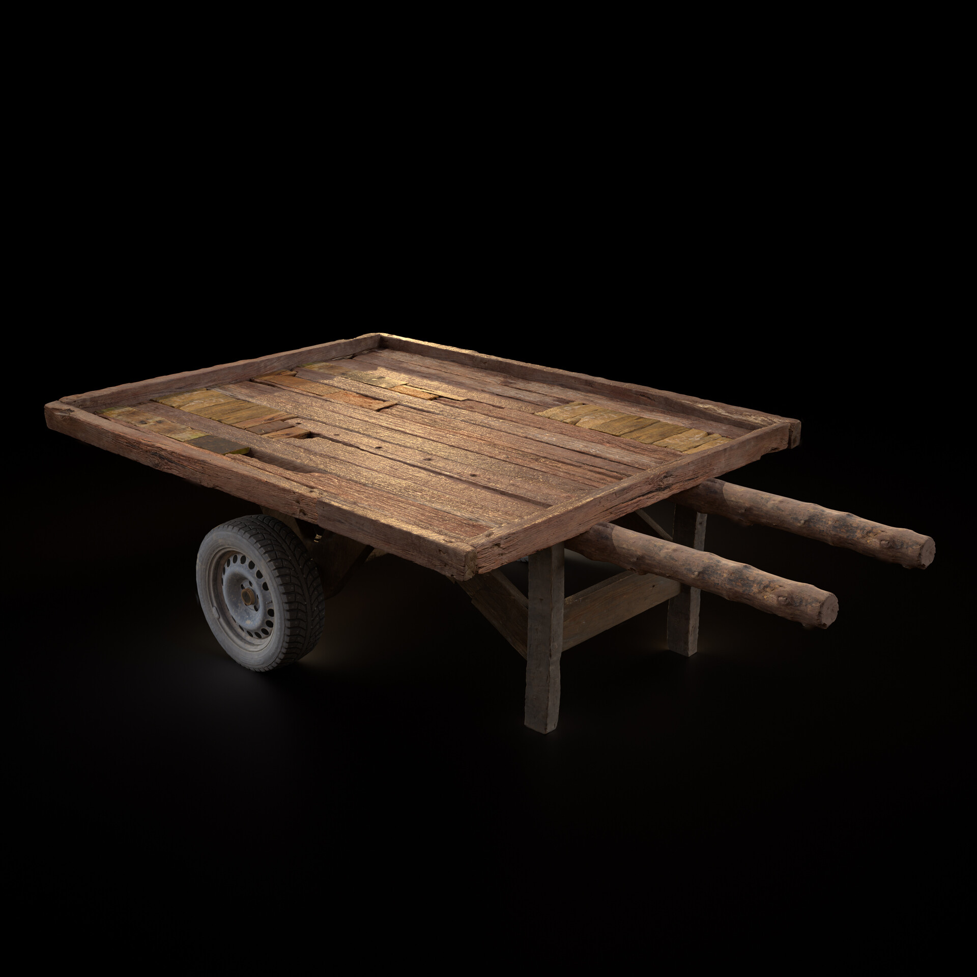 ArtStation - Cart game ready prop