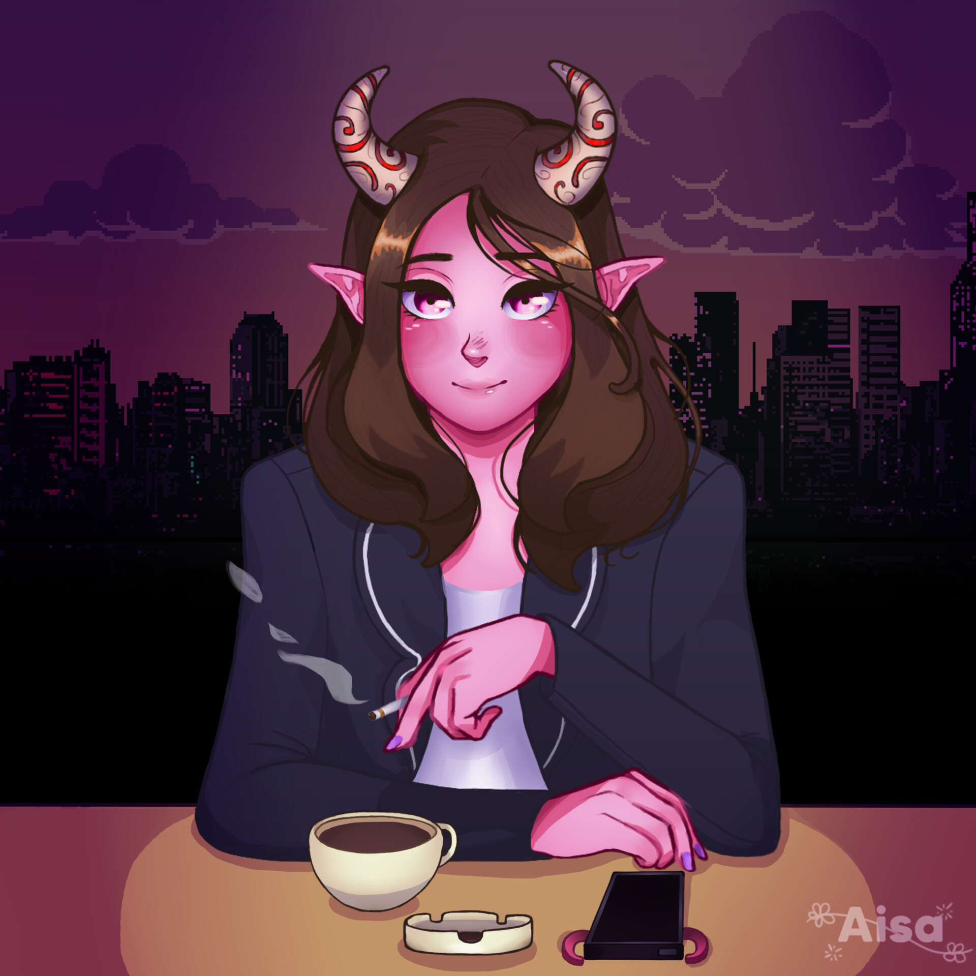 ArtStation - Lua (Coffe Talk)
