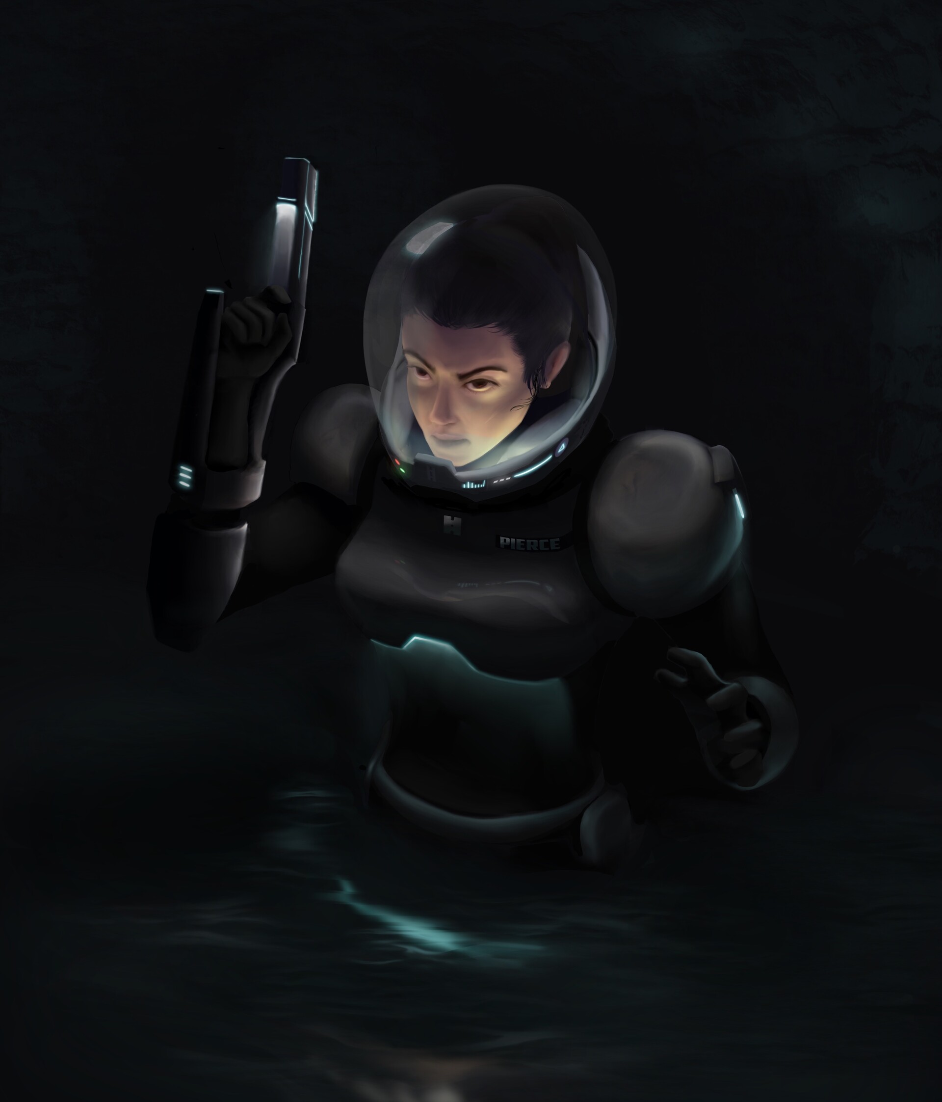 ArtStation - OC illustration: Liana