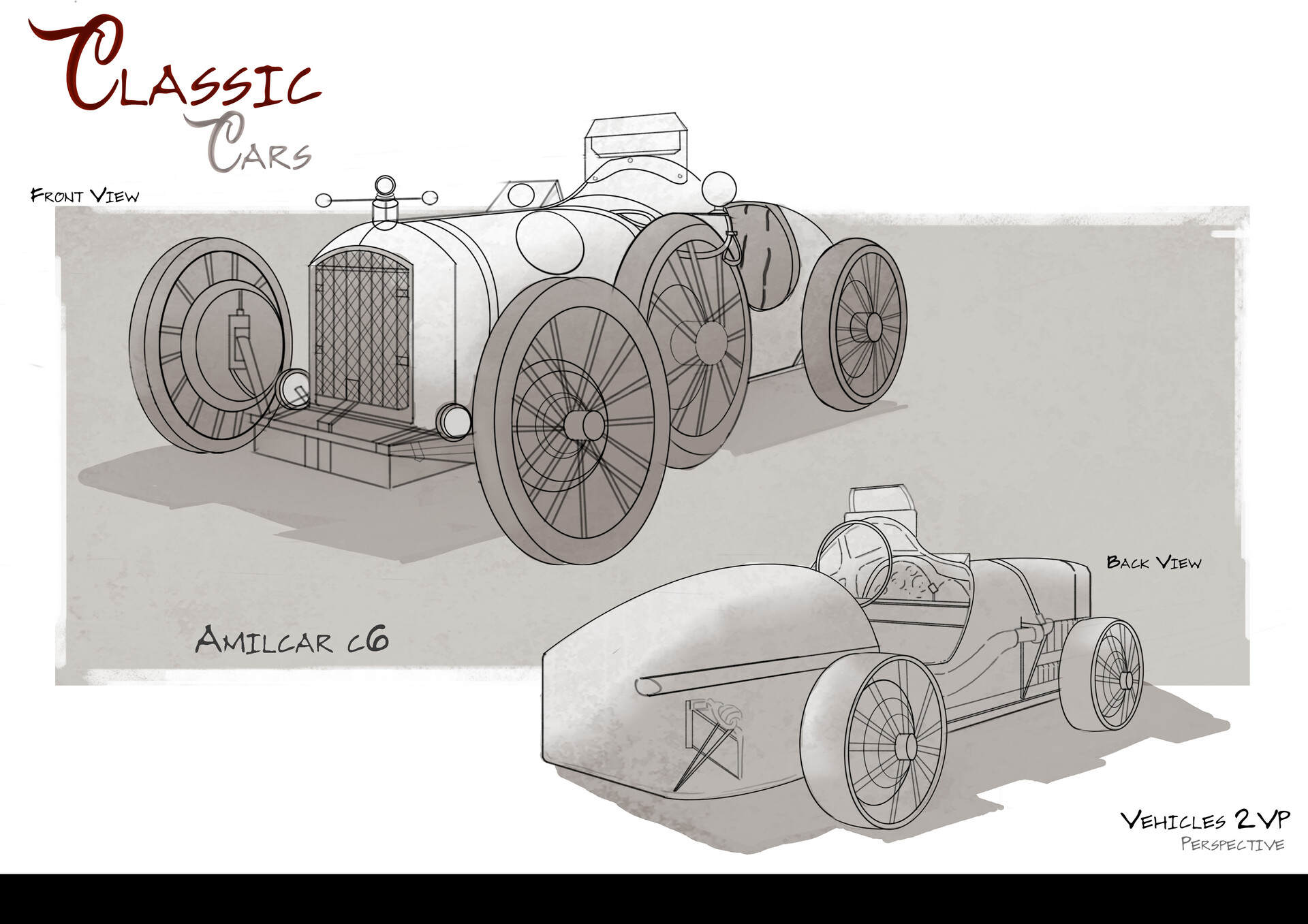 ArtStation - Classic Car 1